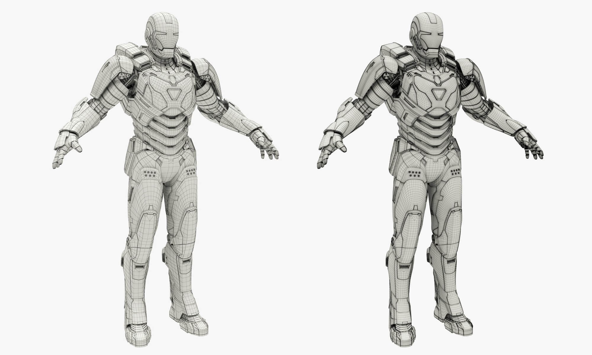 Iron Man Mark 3 Blueprints