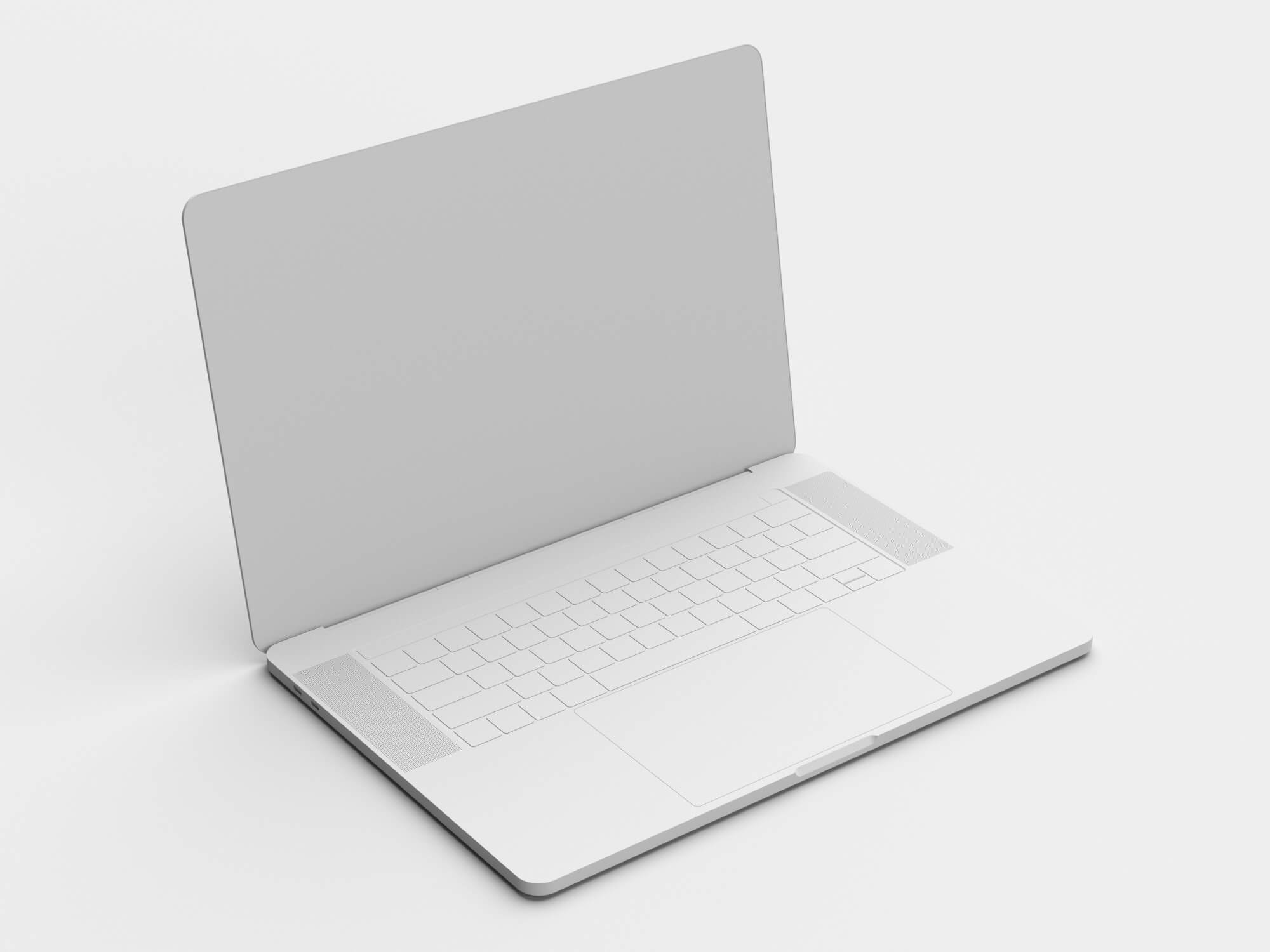 Laptop 04 - 3D Model by DennyCG