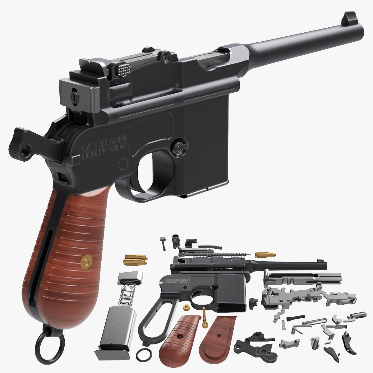 Mauser C96 Rifle Airsoft