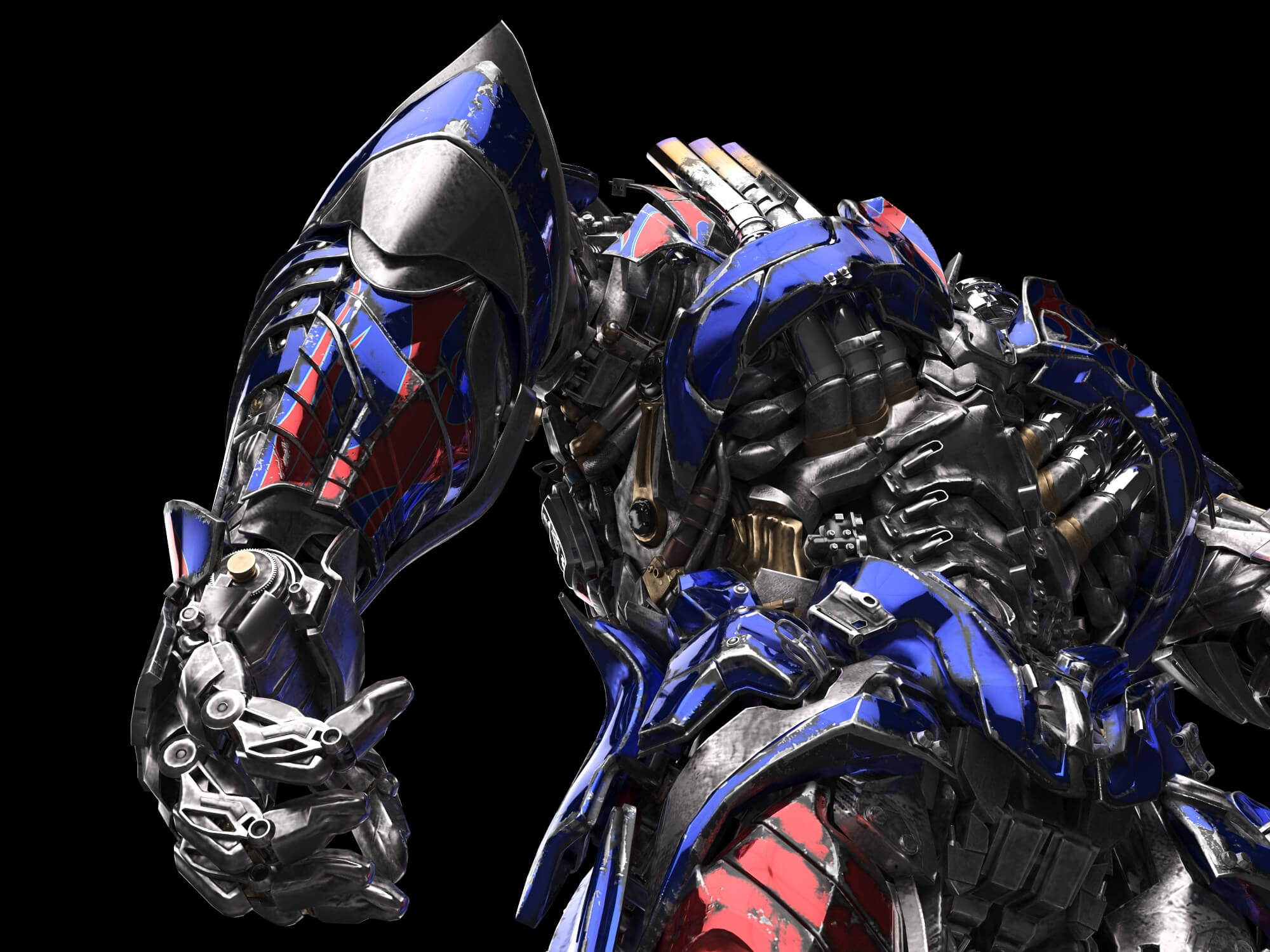 Optimus Prime 4 - 3D Model by DennyCG