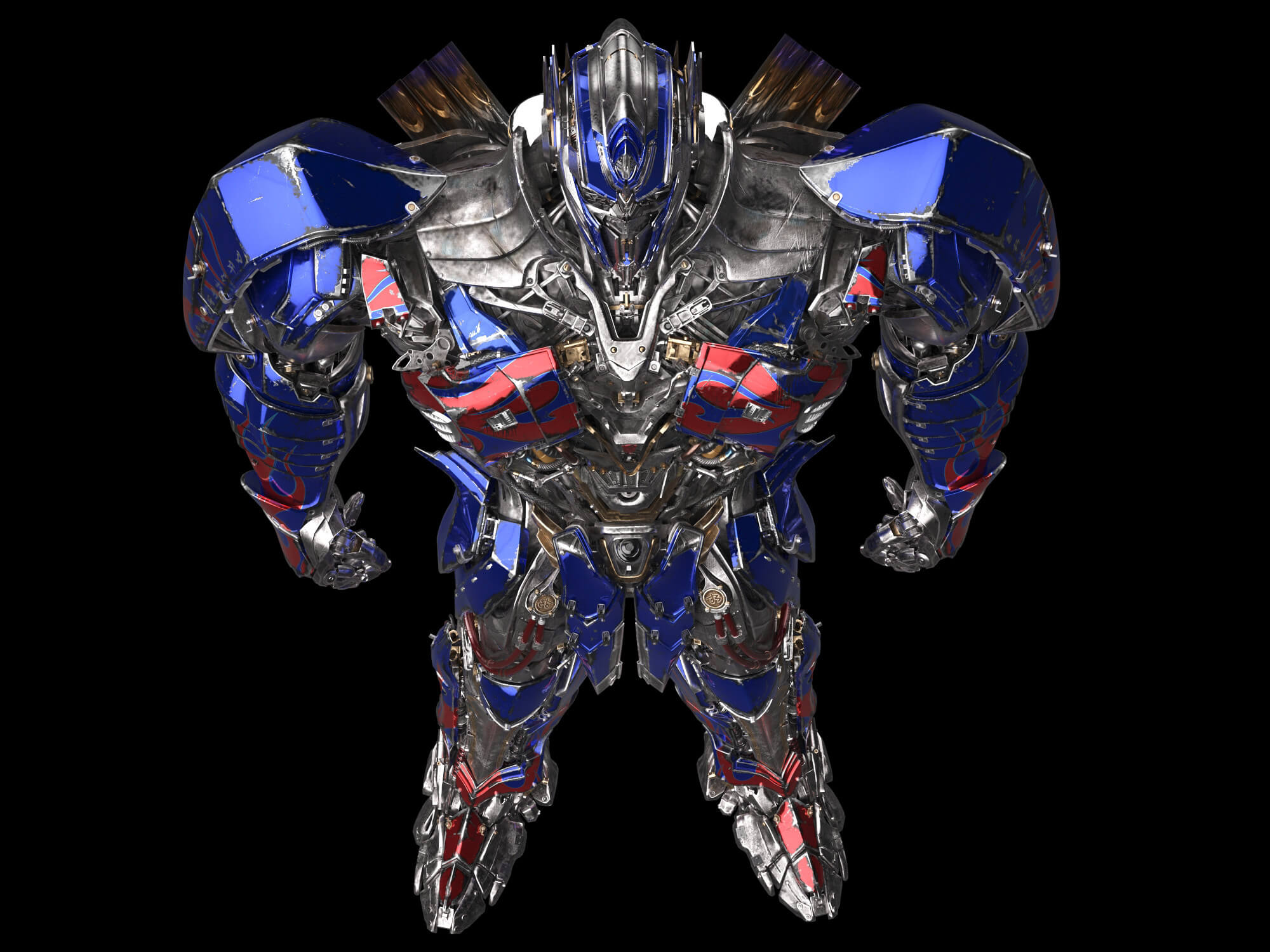 Optimus Prime 4 - 3D Model by DennyCG