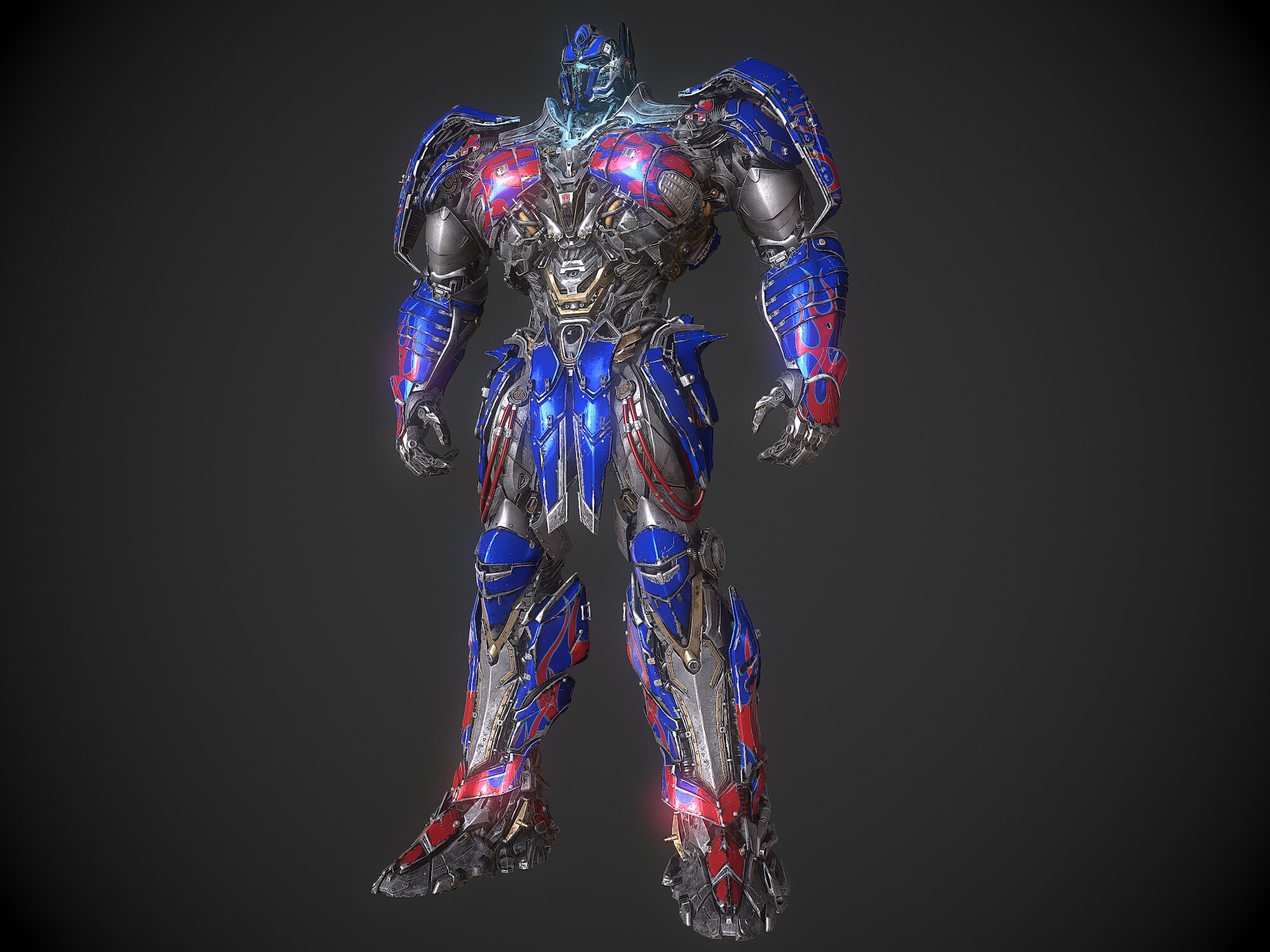 Optimus Prime 4 - 3D Model by DennyCG