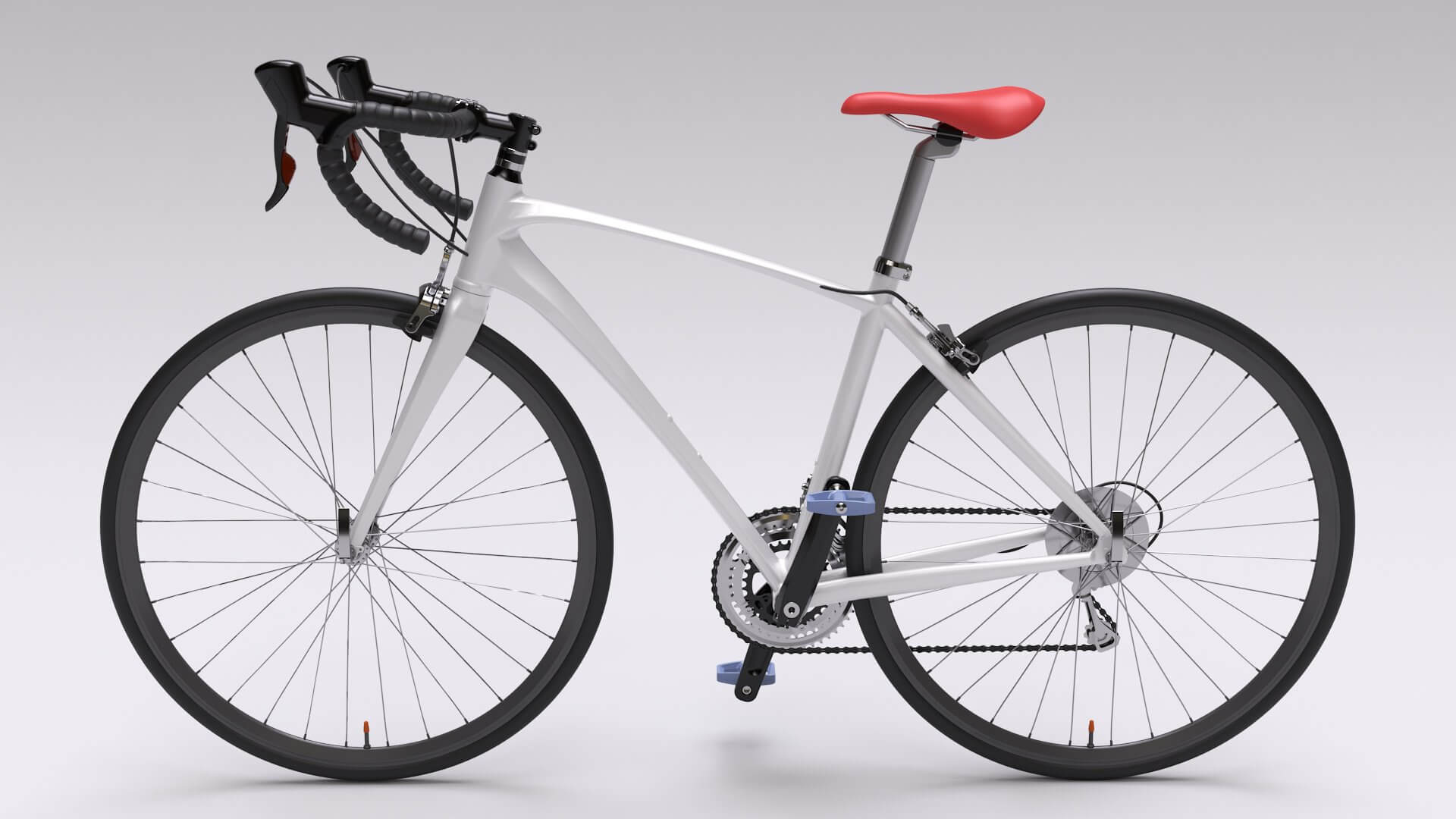 Road Bicycle - 3D Model by DennyCG