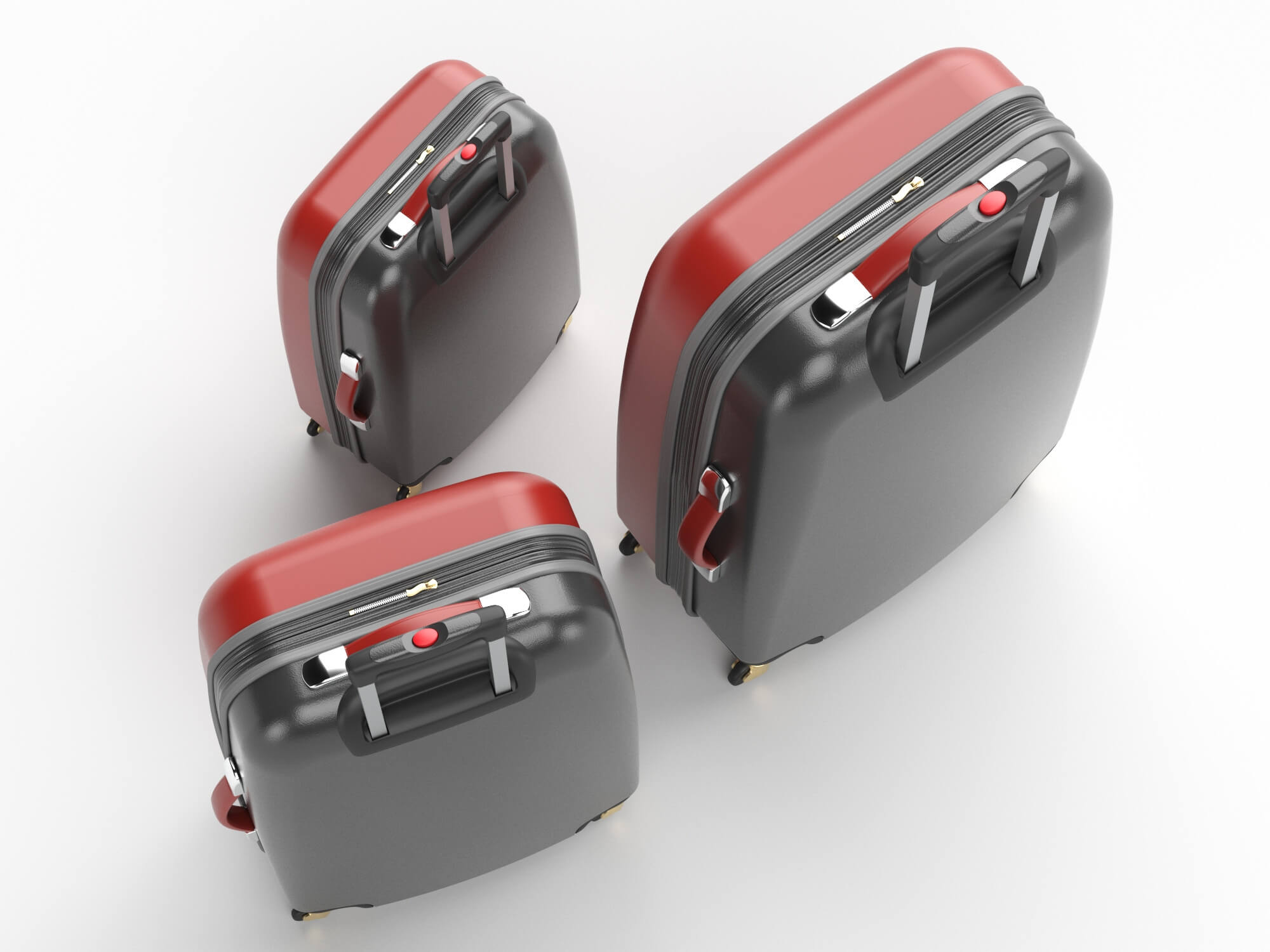 Suitcase 03 - 3D Model by DennyCG