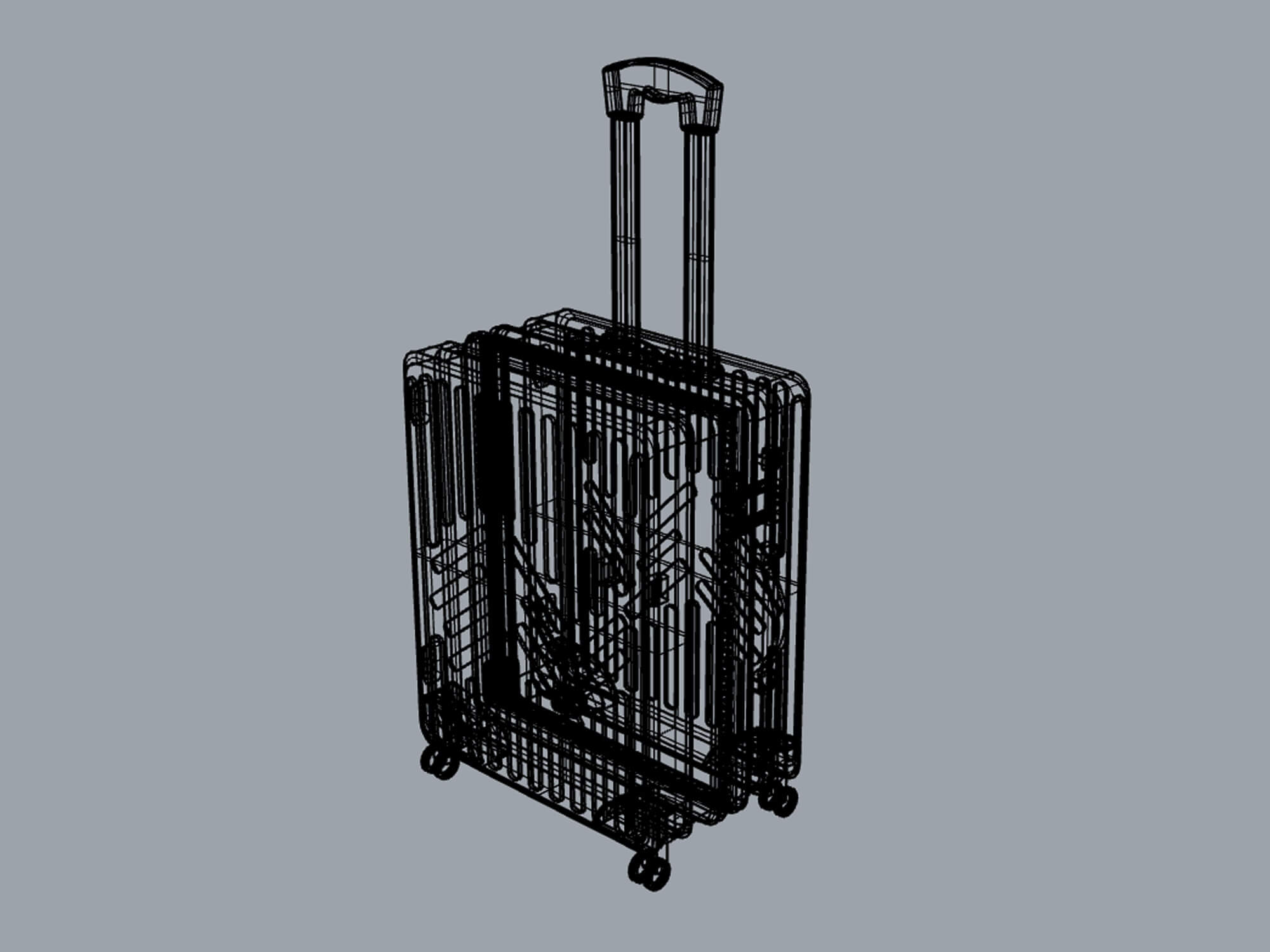 Suitcase 04 - 3D Model by DennyCG