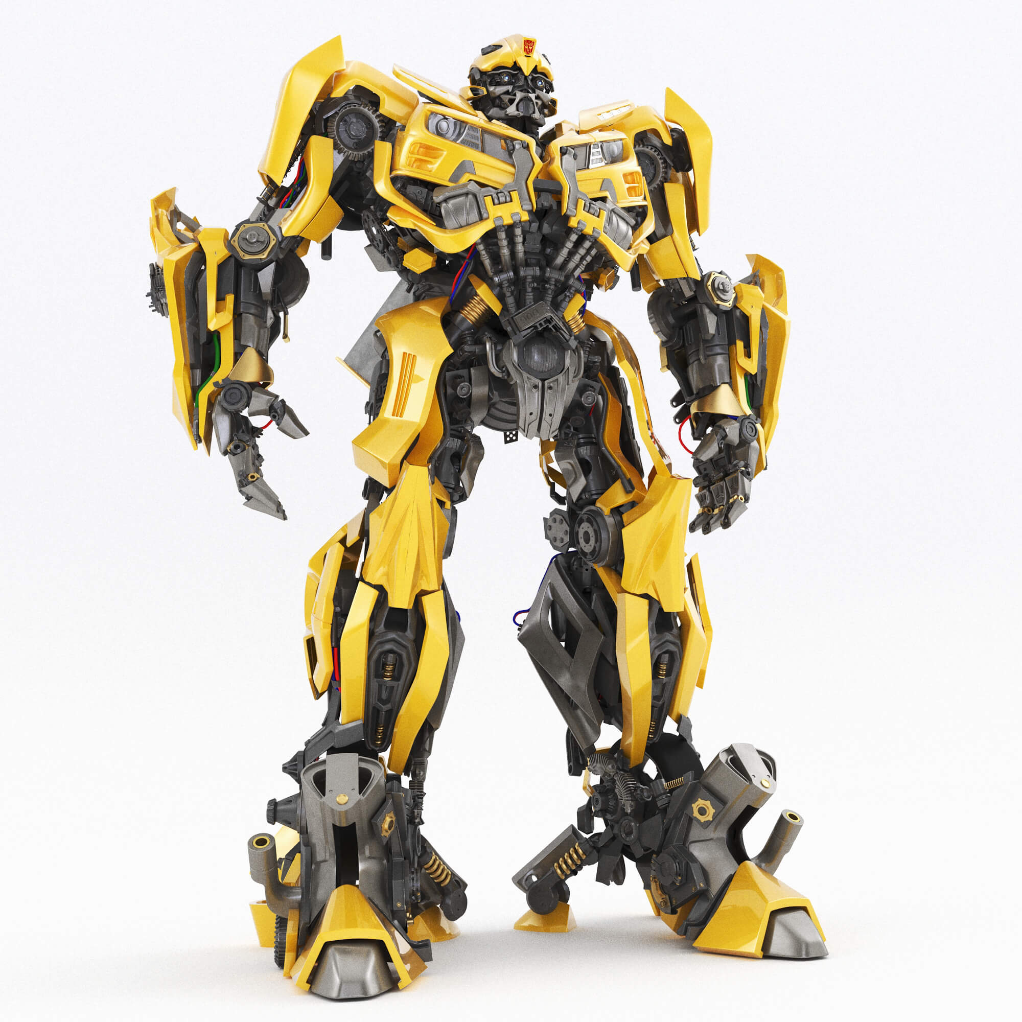 Transformers- Bumblebee III 3D Model by DennyCG