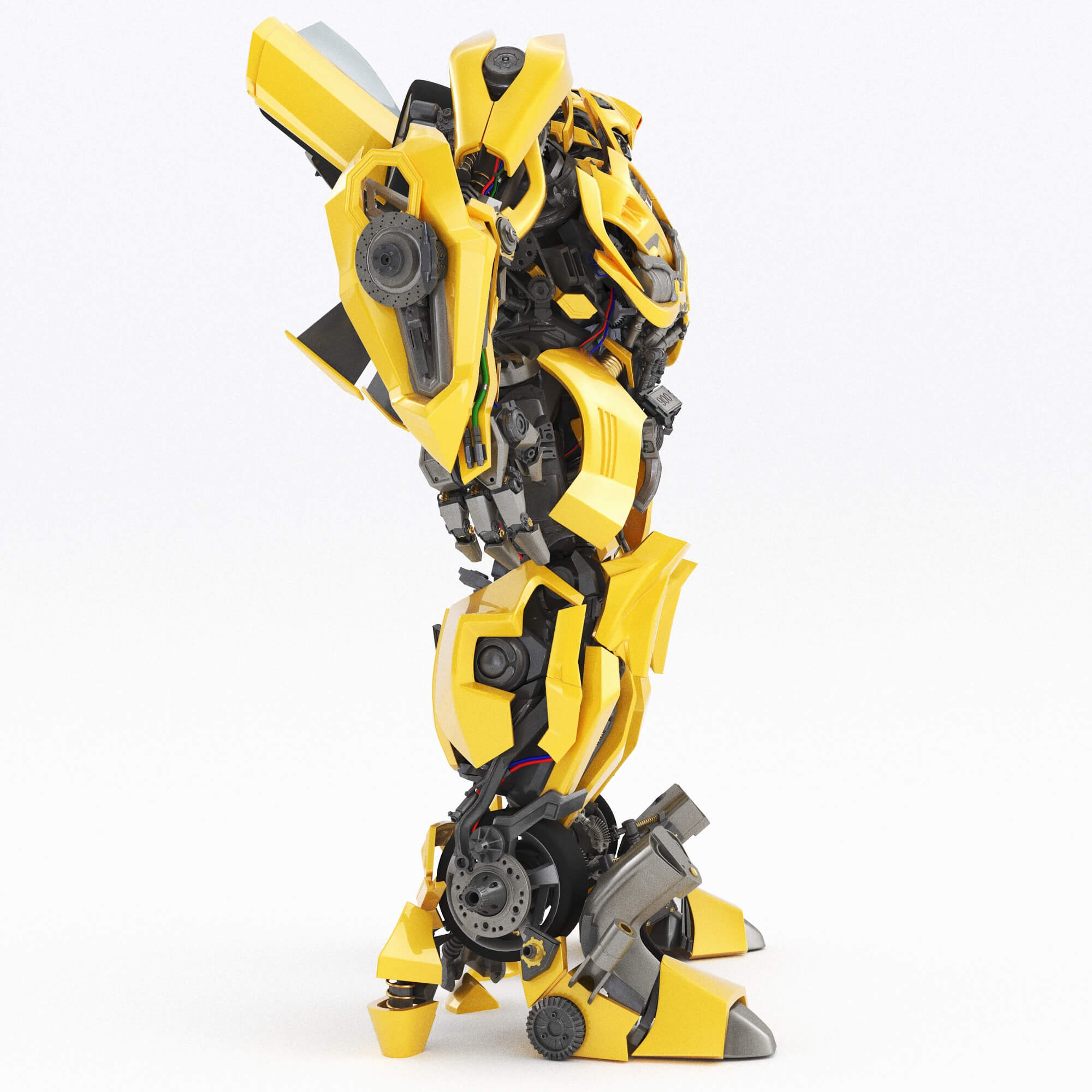 Transformers- Bumblebee III 3D Model by DennyCG