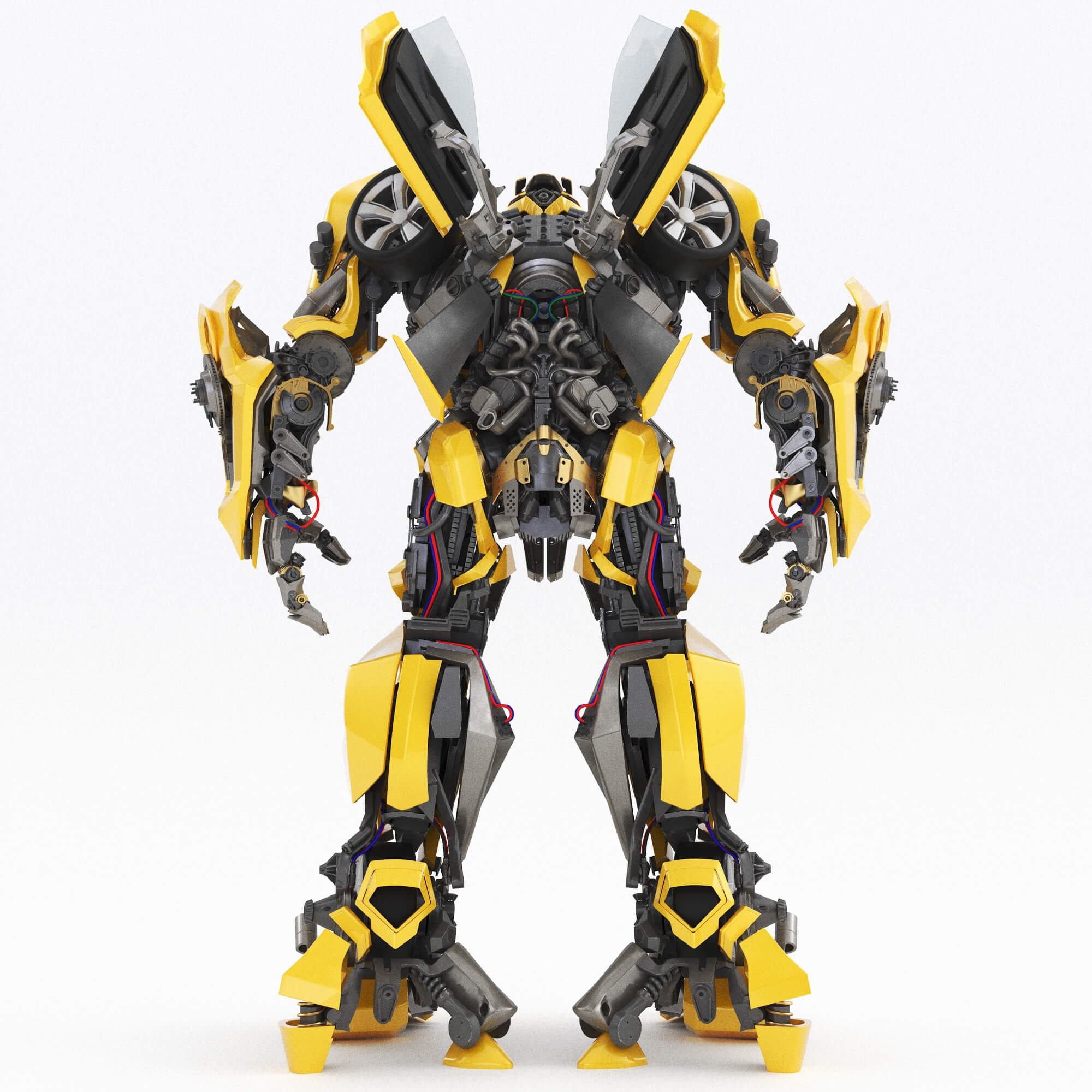 Transformers- Bumblebee III 3D Model by DennyCG