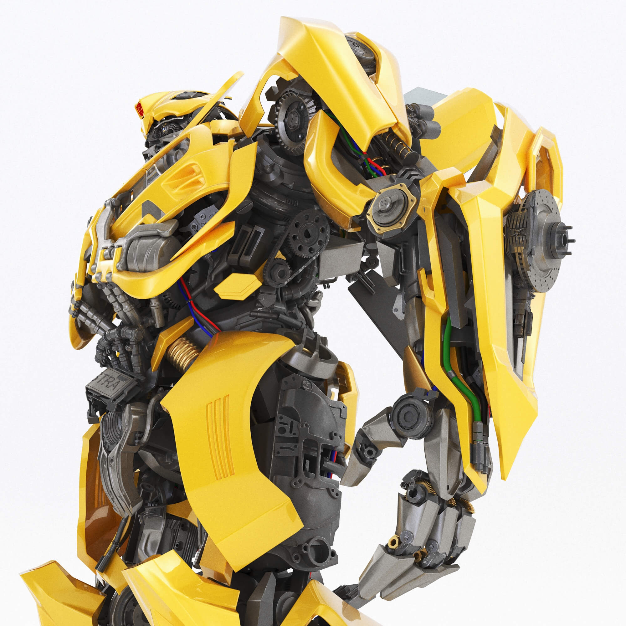 Transformers- Bumblebee III 3D Model by DennyCG