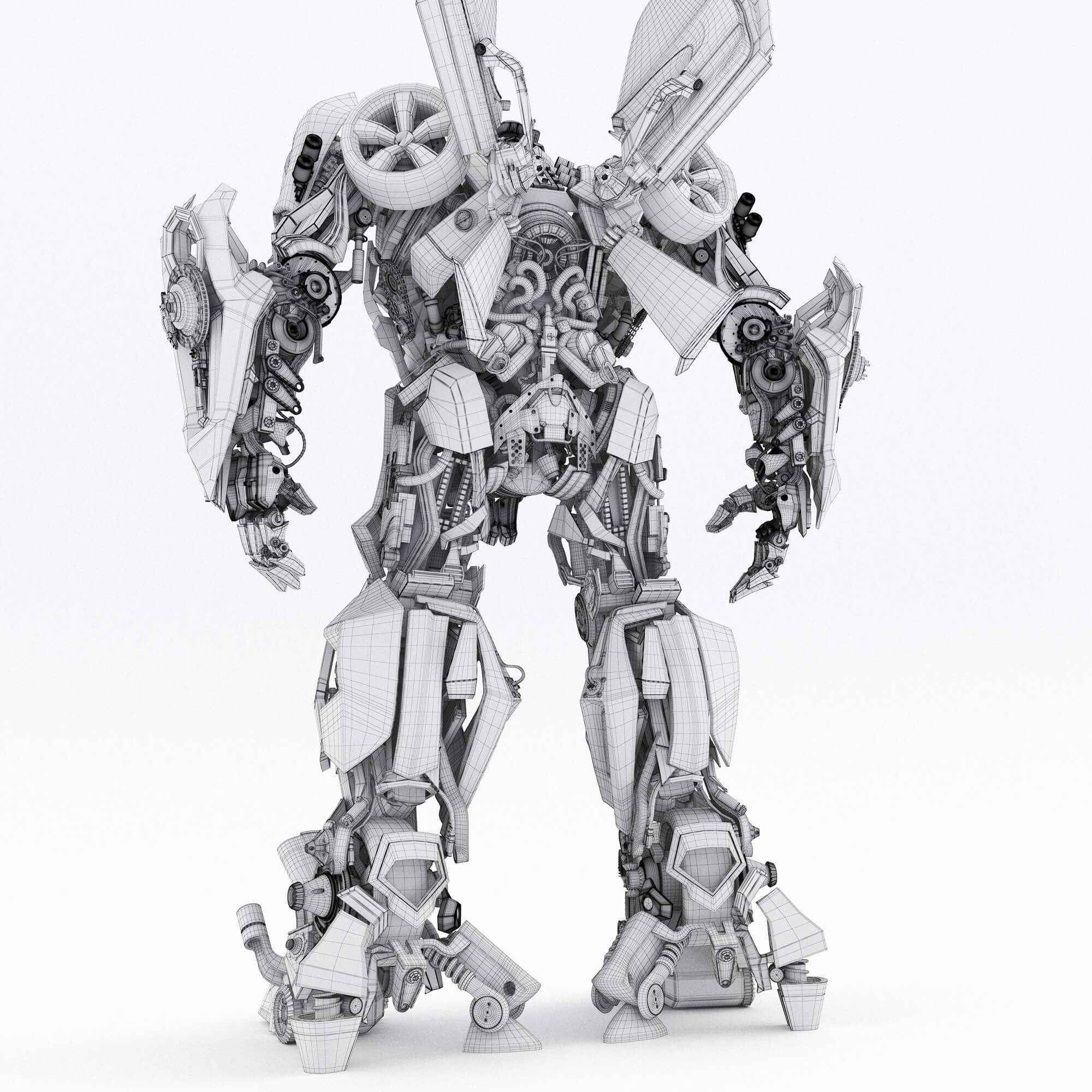 Transformers- Bumblebee III 3D Model by DennyCG