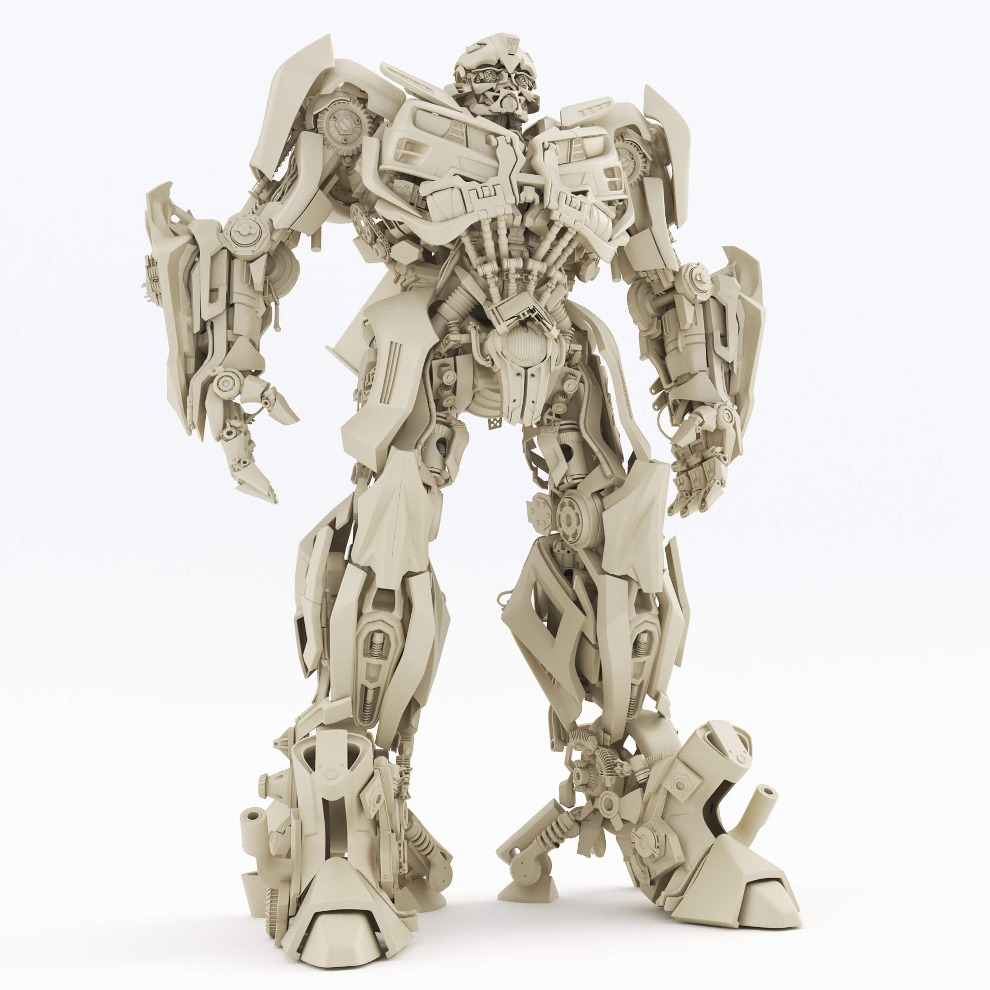 Transformers- Bumblebee III 3D Model by DennyCG