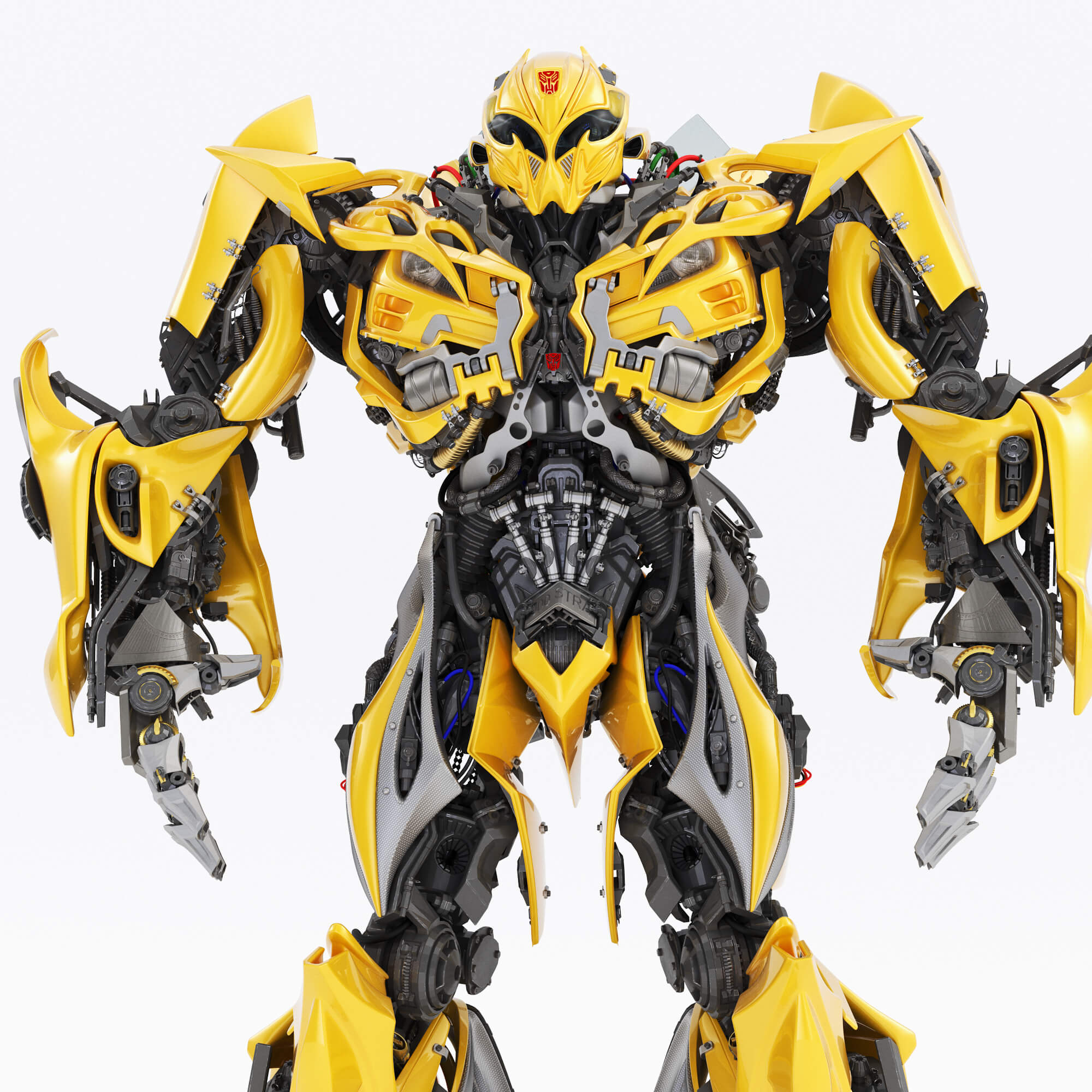 Transformers- Bumblebee IV 3D Model by DennyCG