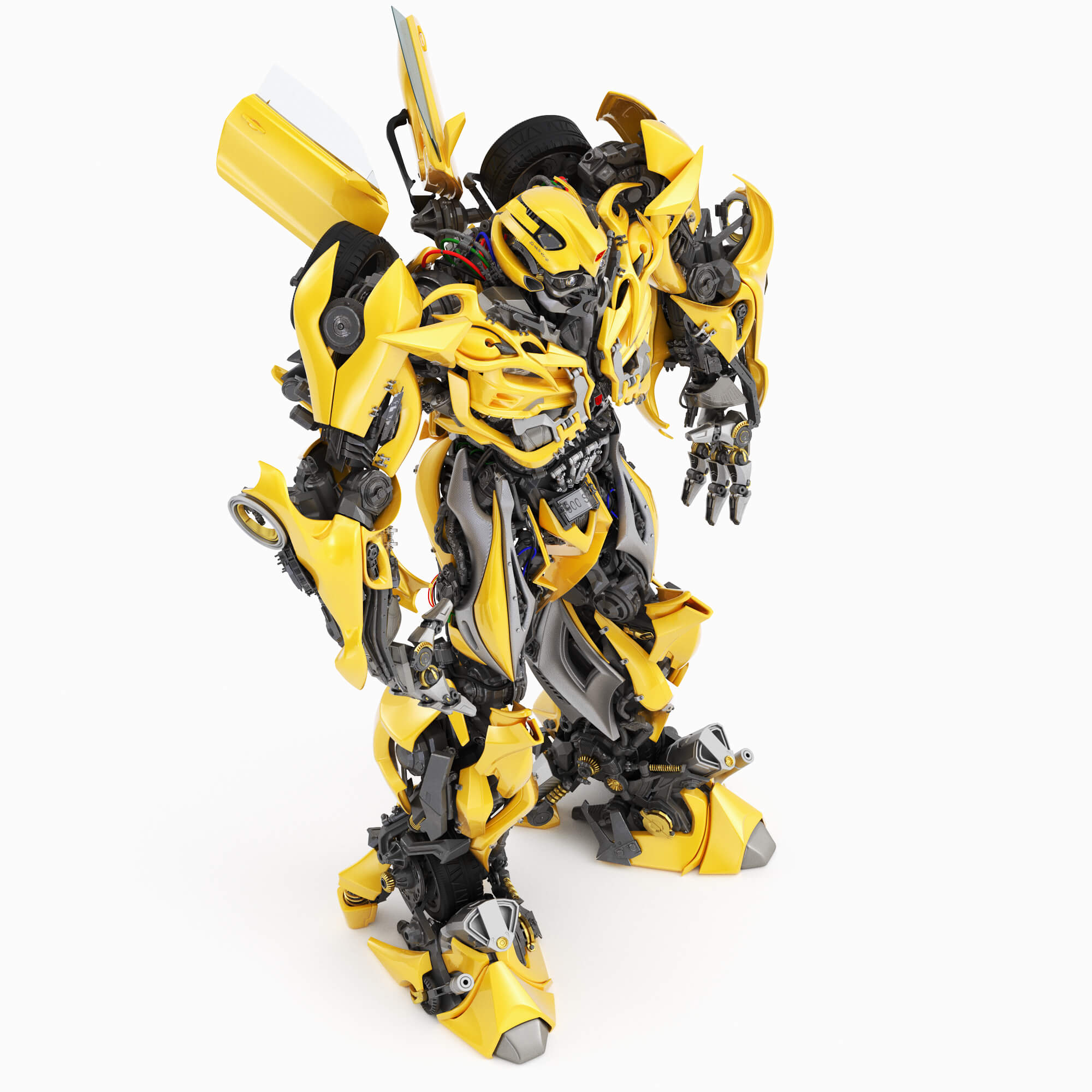 Transformers- Bumblebee IV 3D Model by DennyCG