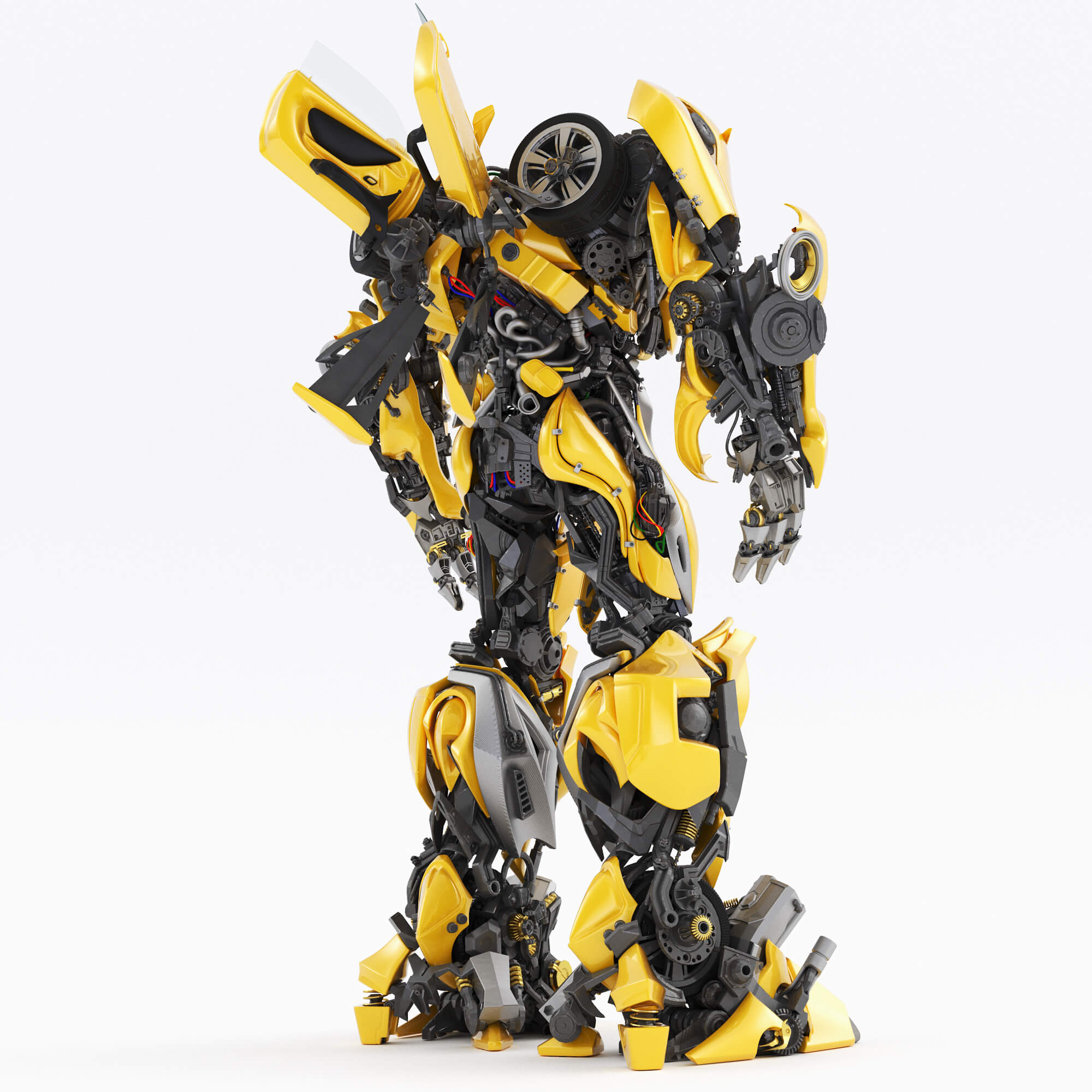 Transformers- Bumblebee IV 3D Model by DennyCG