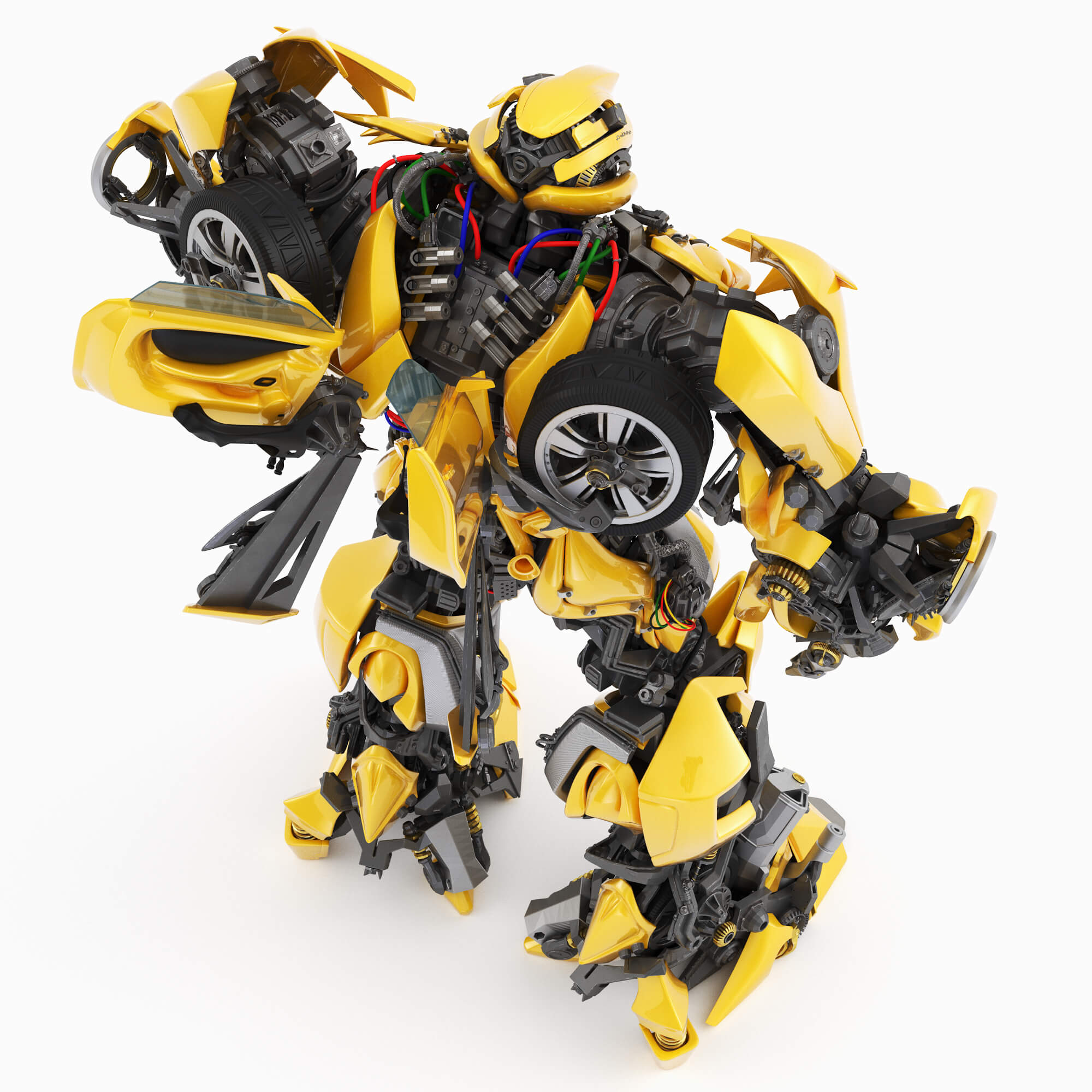 Transformers- Bumblebee IV 3D Model by DennyCG