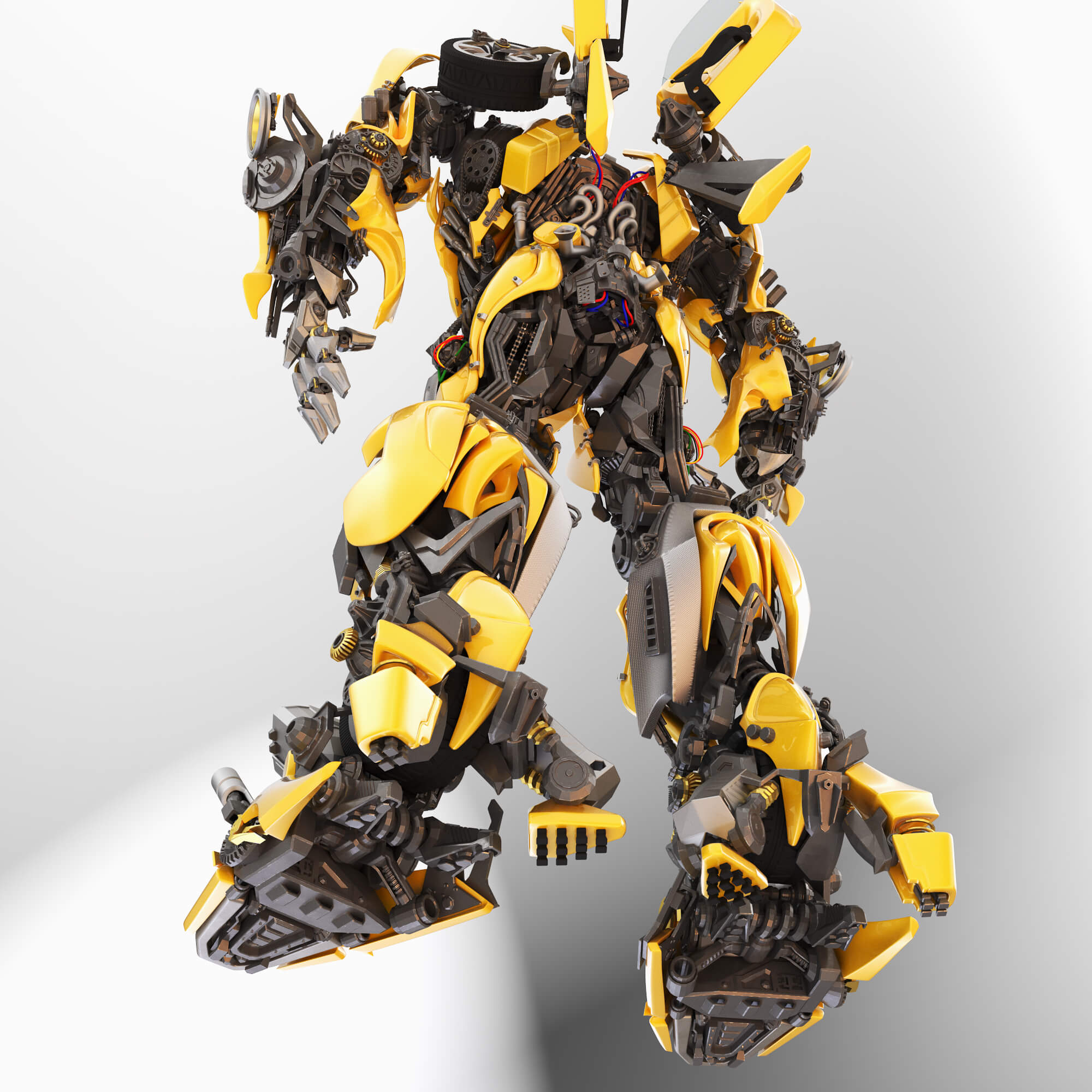 Transformers- Bumblebee IV 3D Model by DennyCG