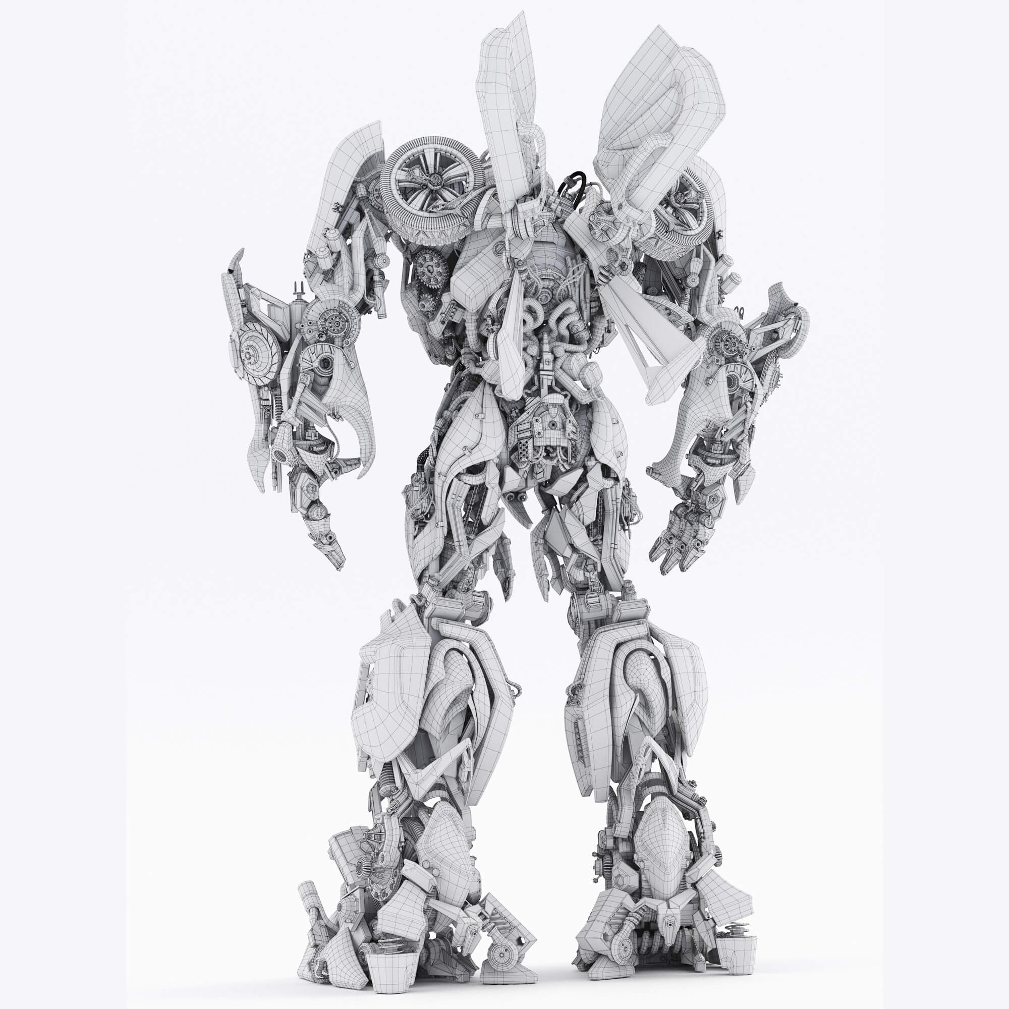 Transformers- Bumblebee IV 3D Model by DennyCG