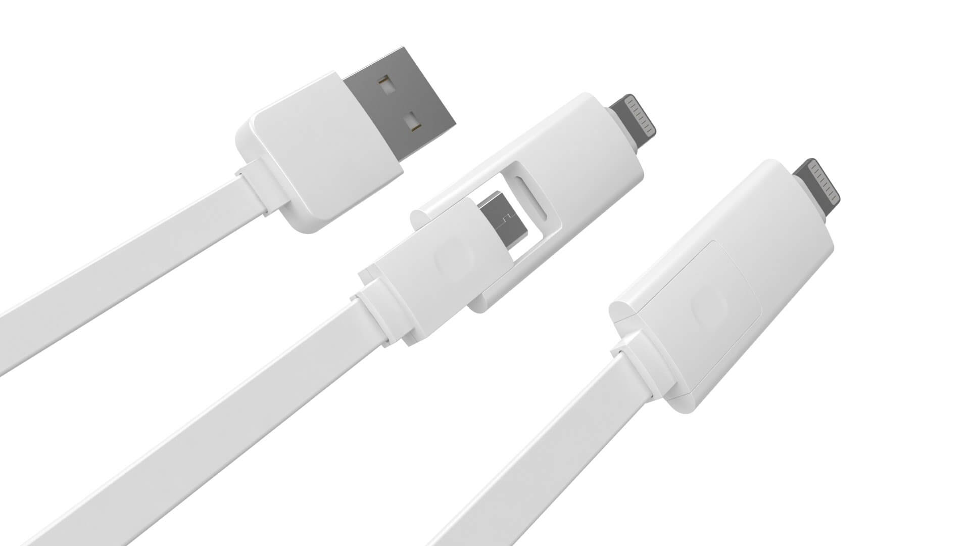 USB Cable - 3D Model by DennyCG