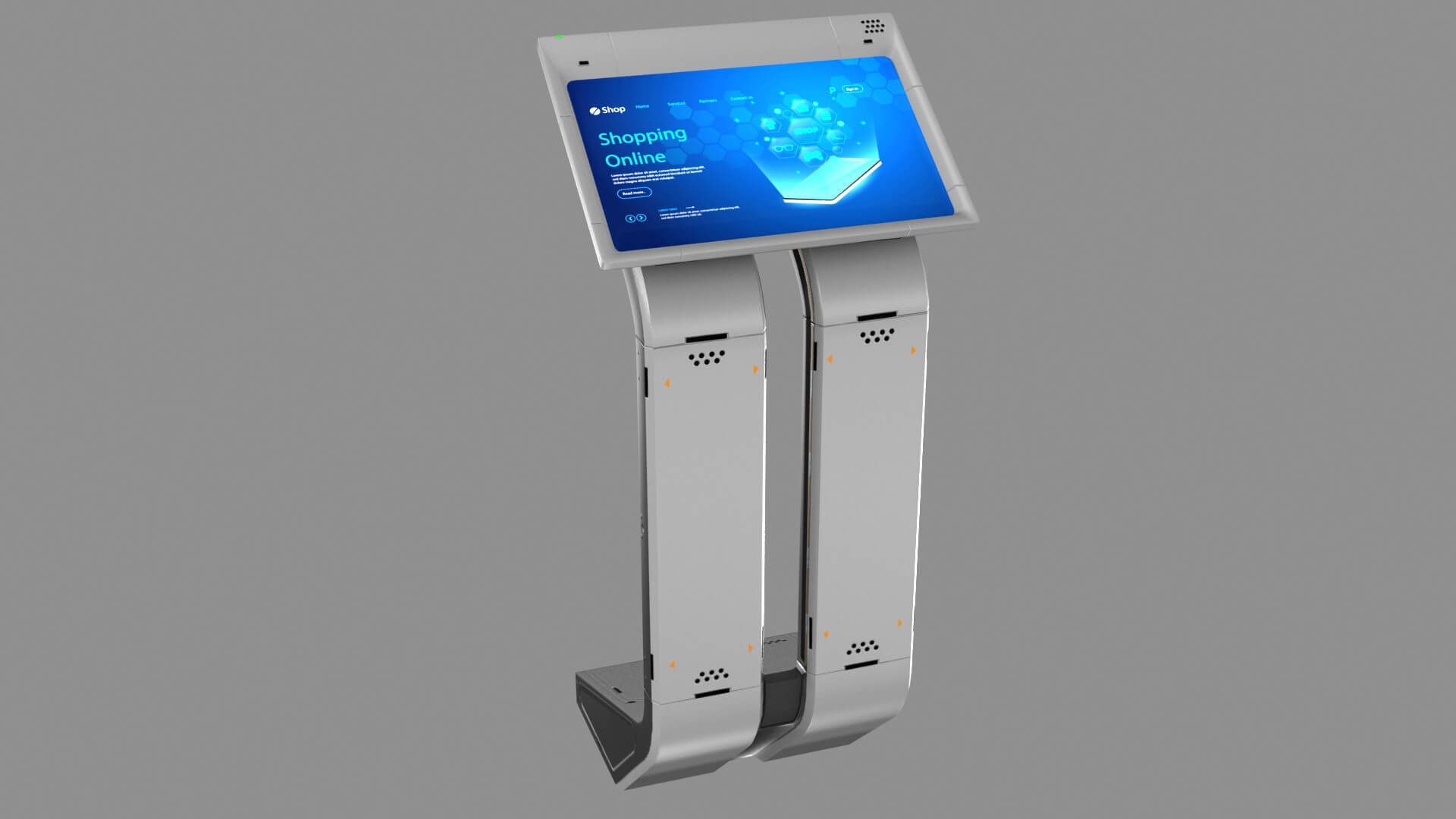 Sci-Fi Terminal - 3D Model by Denzer01