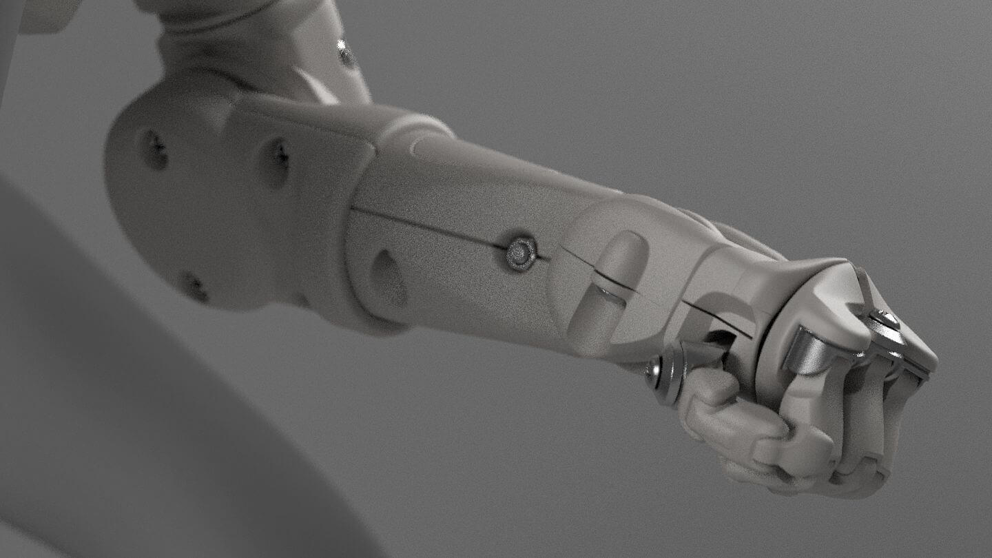 Prosthetic Arm - 3D Model by depuiseau
