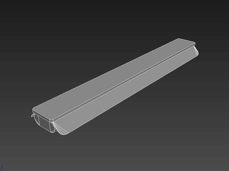 Tube Lamp - 3D Model by Derdent