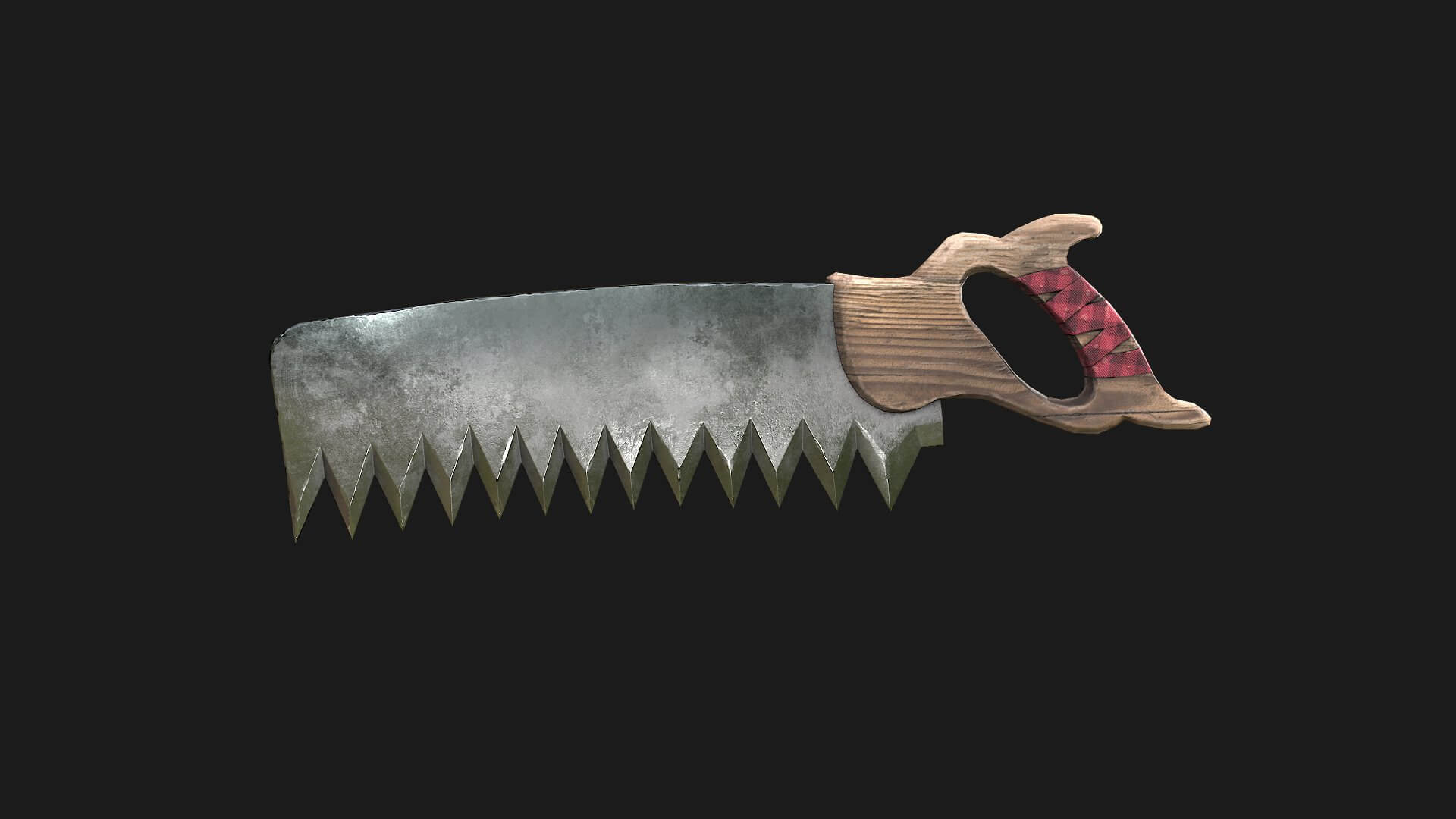 Back Saw - 3D Model by Dereza