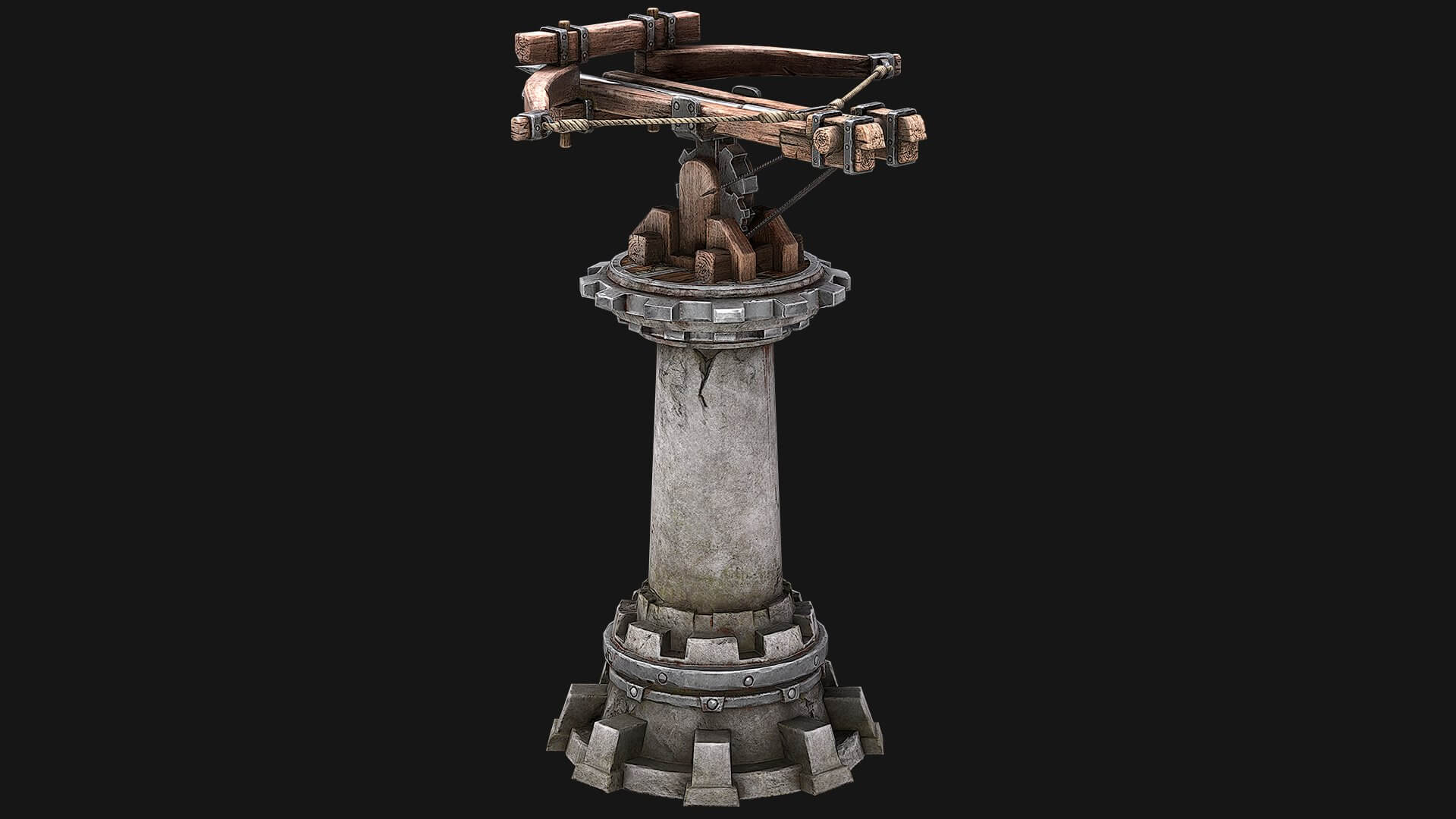 Ballista Tower Pack - 3D Model by Dereza