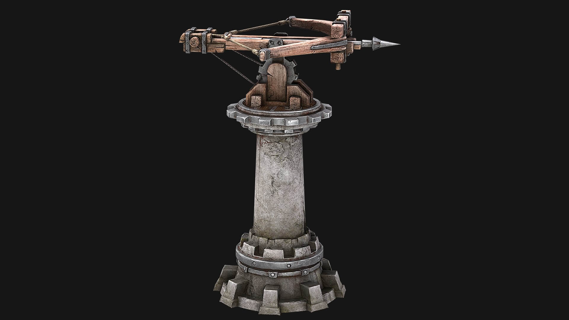 Ballista Tower Pack - 3D Model by Dereza
