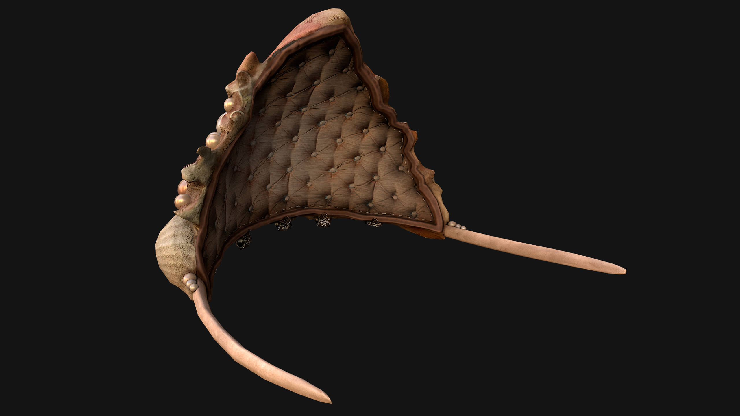 Barbie Crown Seashell Tiara - 3D Model by Dereza