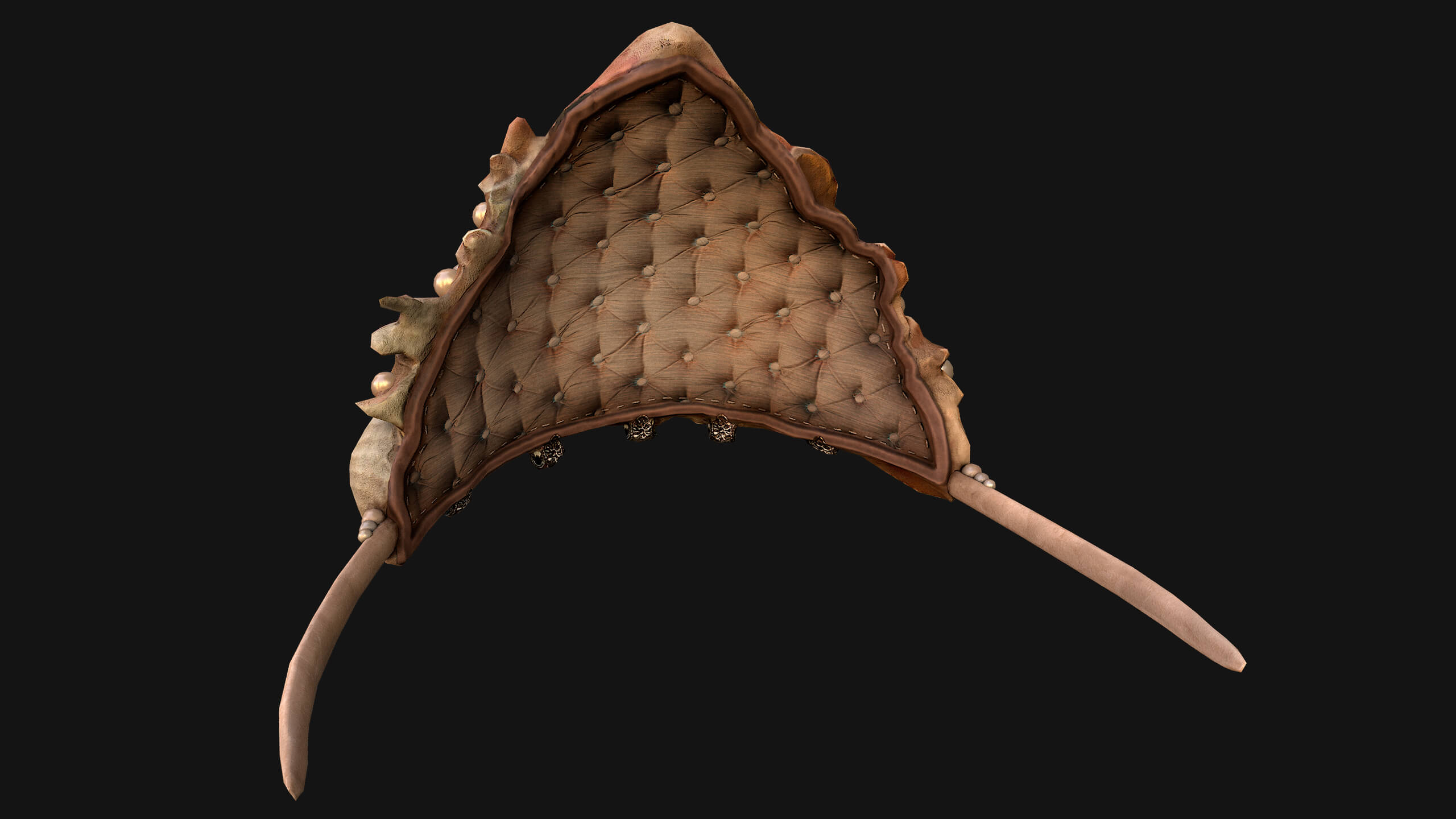 Barbie Crown Seashell Tiara - 3D Model by Dereza