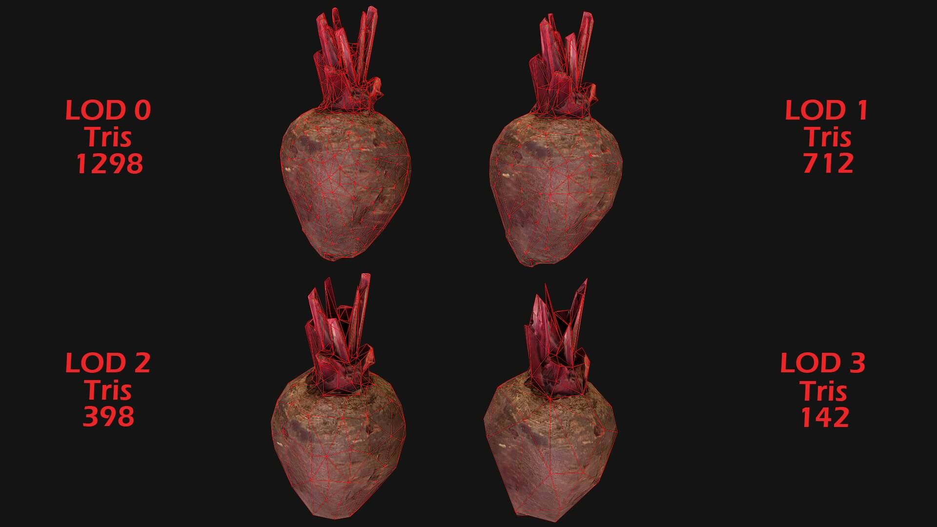 BeetRoot - 3D Model by Dereza