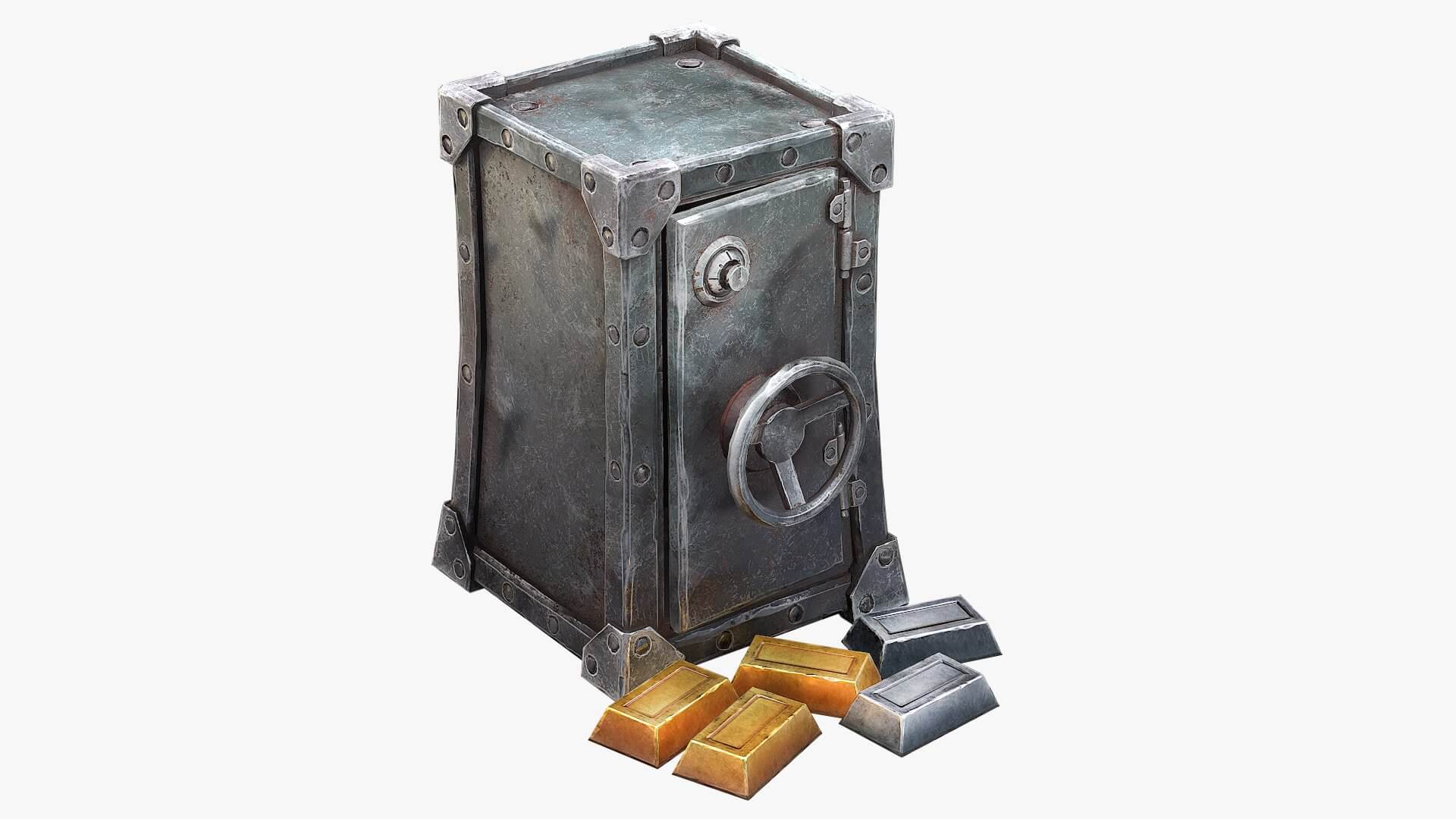 Big Safe - 3D Model by Dereza