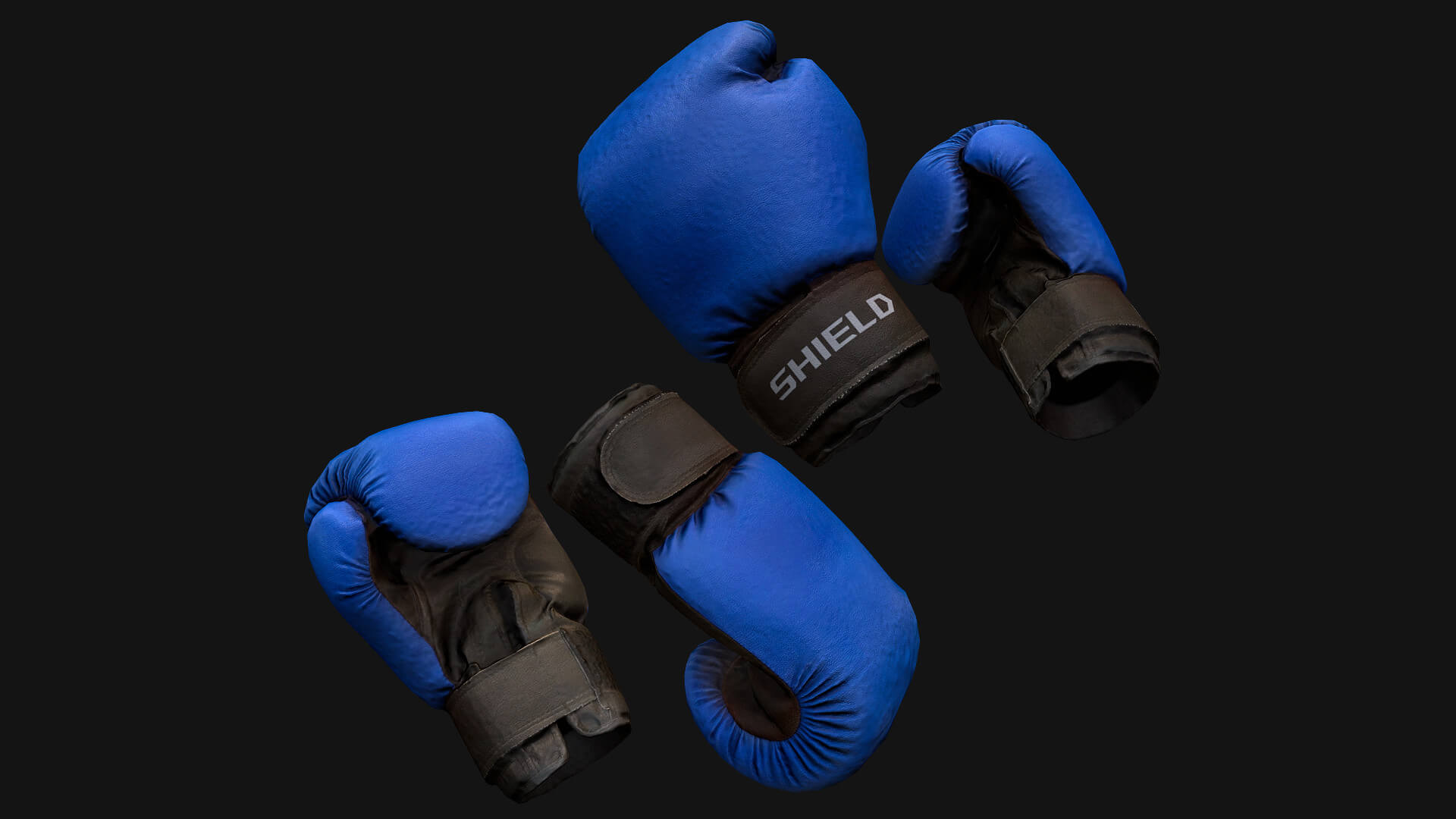 Boxing Gloves Pack - 3D Model by Dereza