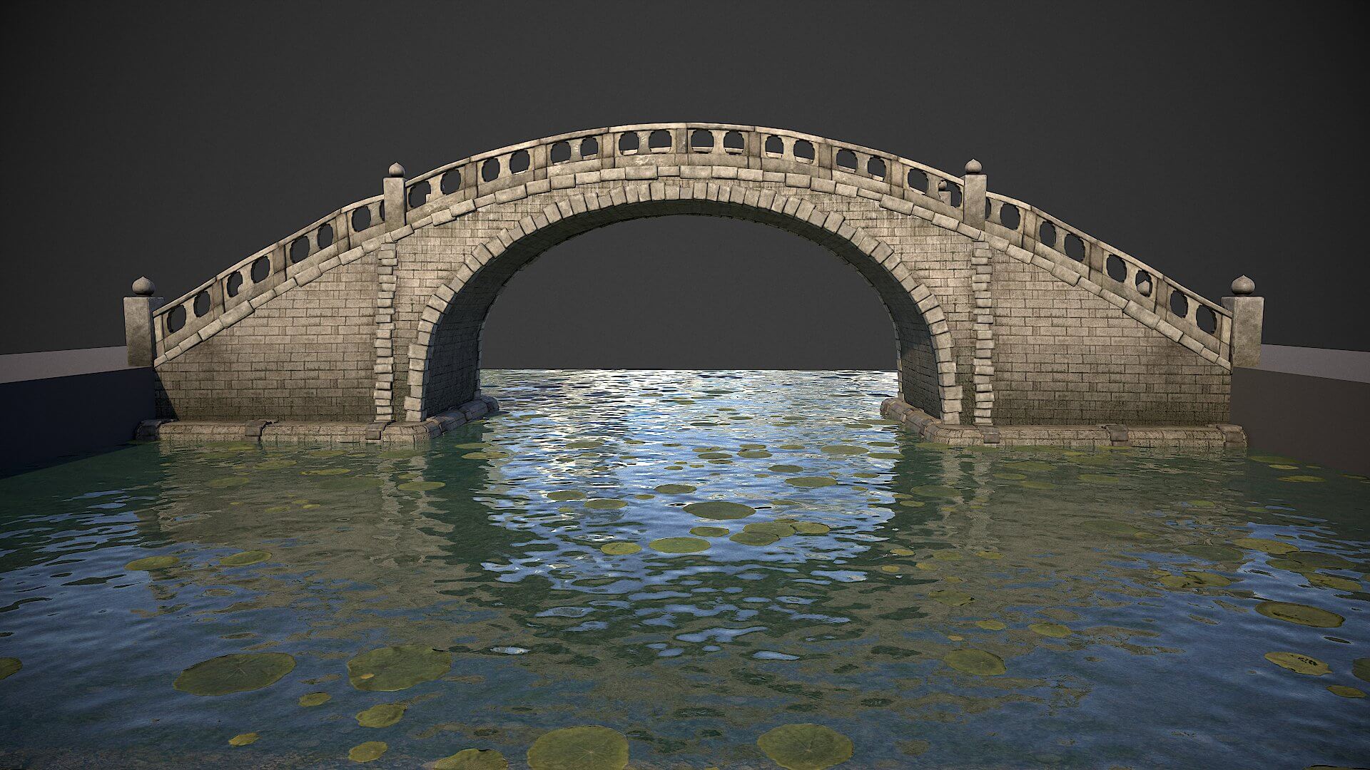 Bridges and Modular Embankment Pack - 3D Model by Dereza