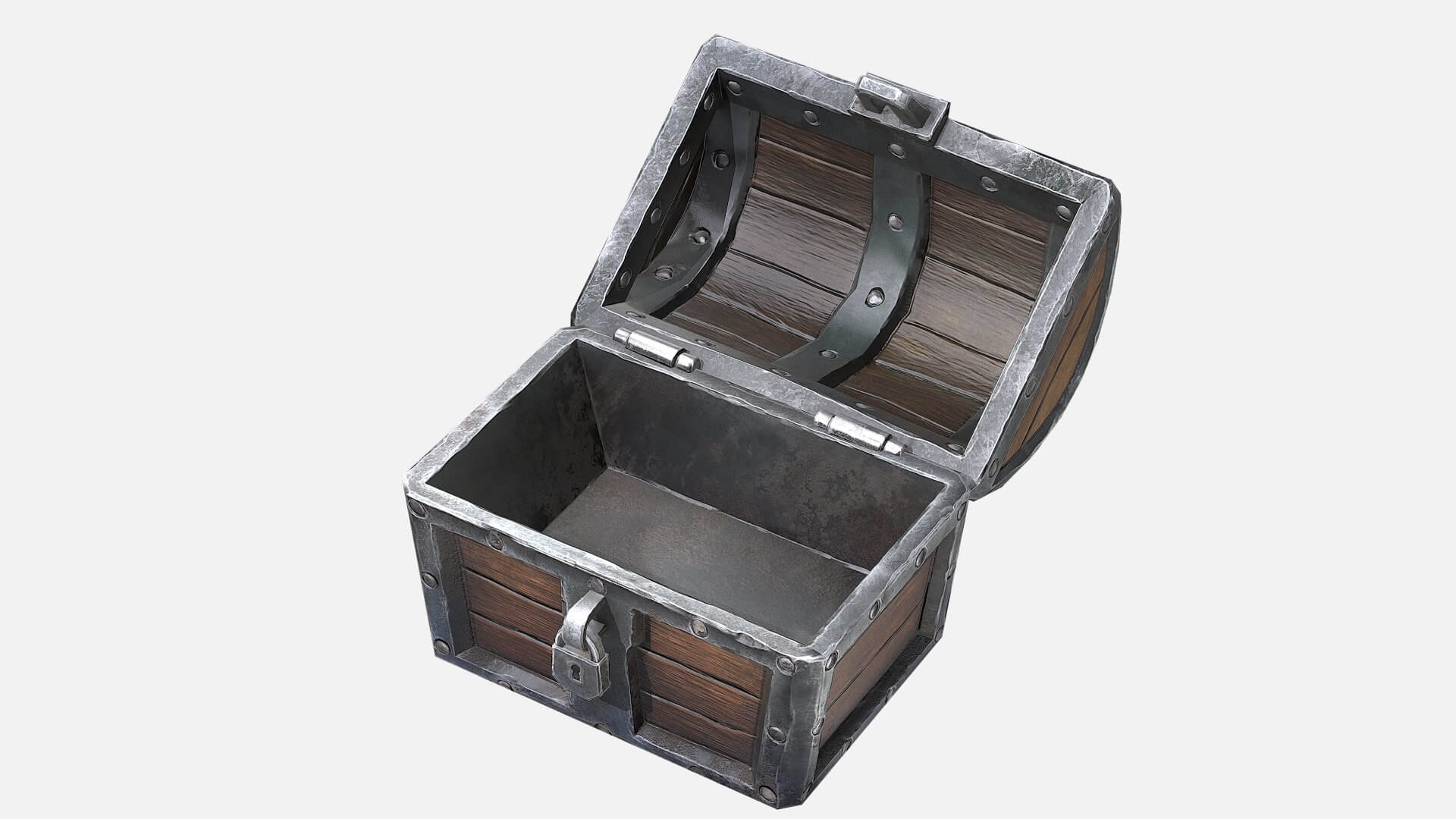 Chest Stylized - 3D Model by Dereza