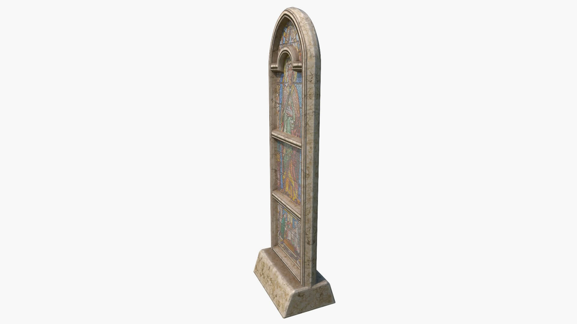 Church Window - 3D Model by Dereza