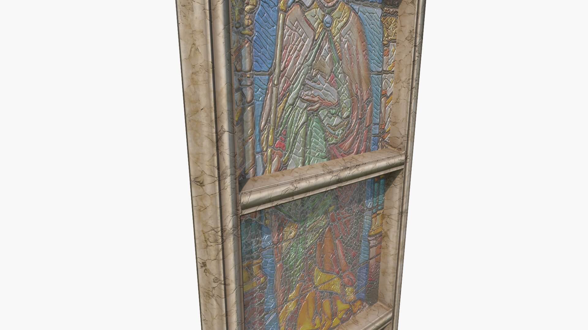 Church Window - 3D Model by Dereza