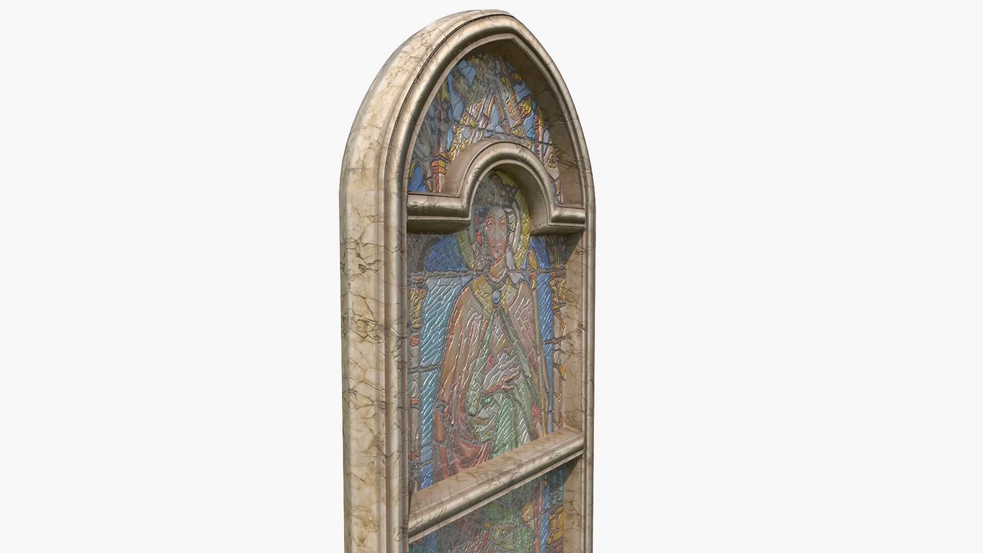 Church Window - 3D Model by Dereza