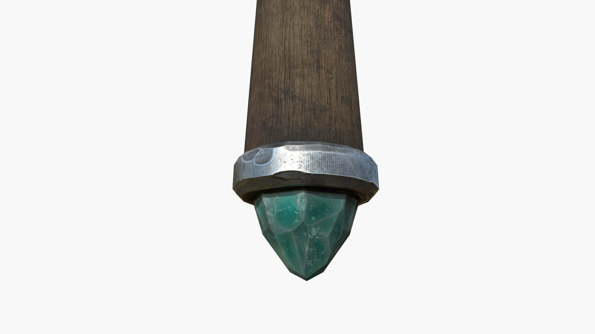 Diamond Pickaxe - 3D Model by Dereza