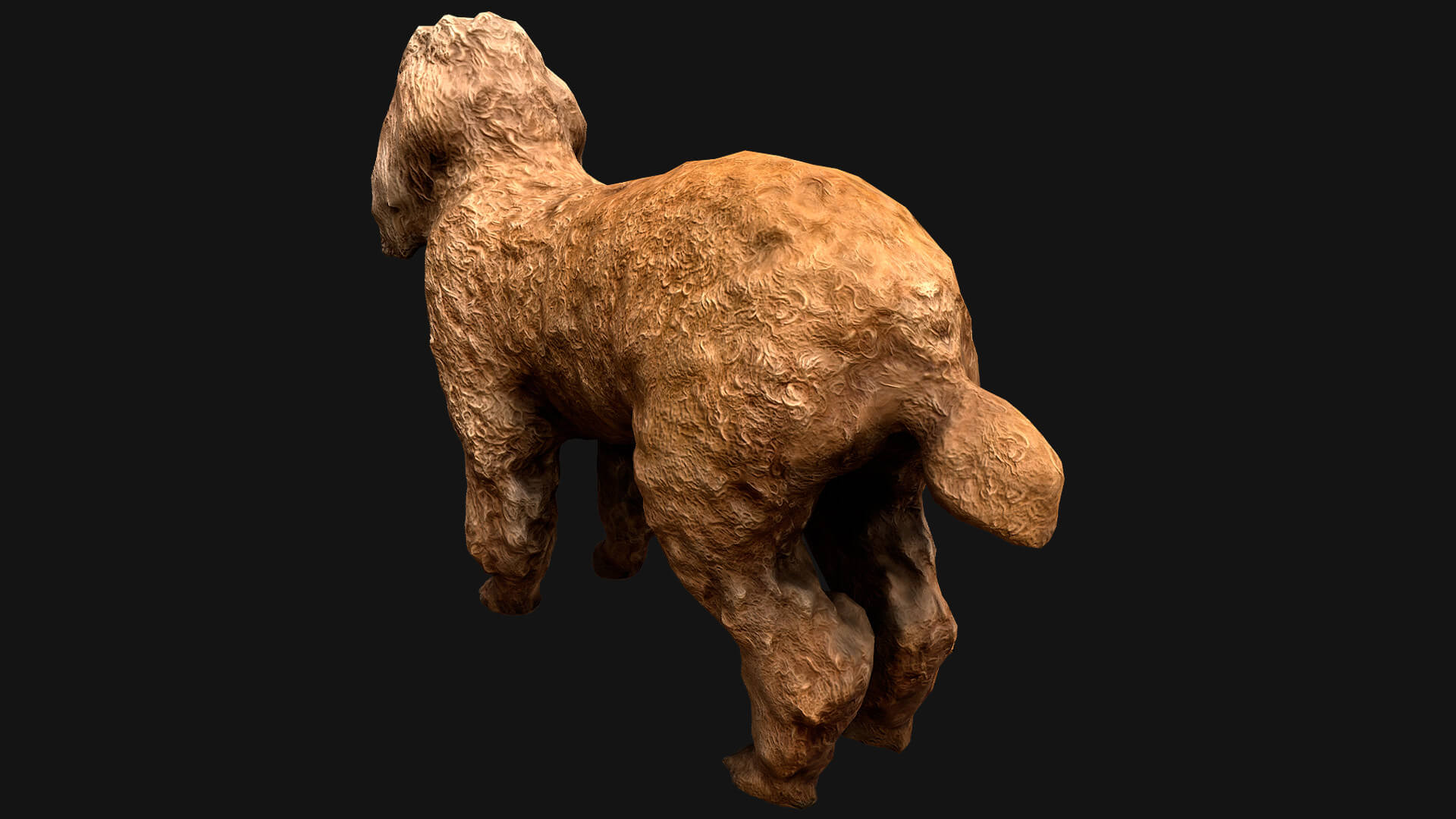 Dog Cockapoo Cocker Spaniel Mix Poodle - 3D Model by Dereza