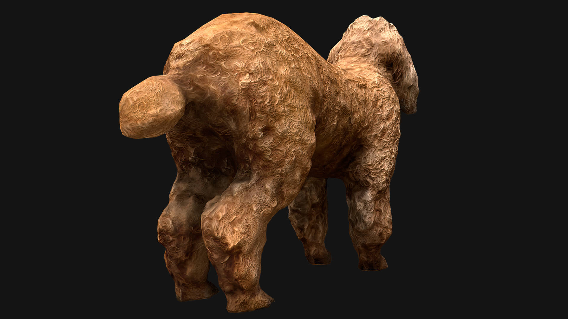 Dog Cockapoo Cocker Spaniel Mix Poodle - 3D Model by Dereza