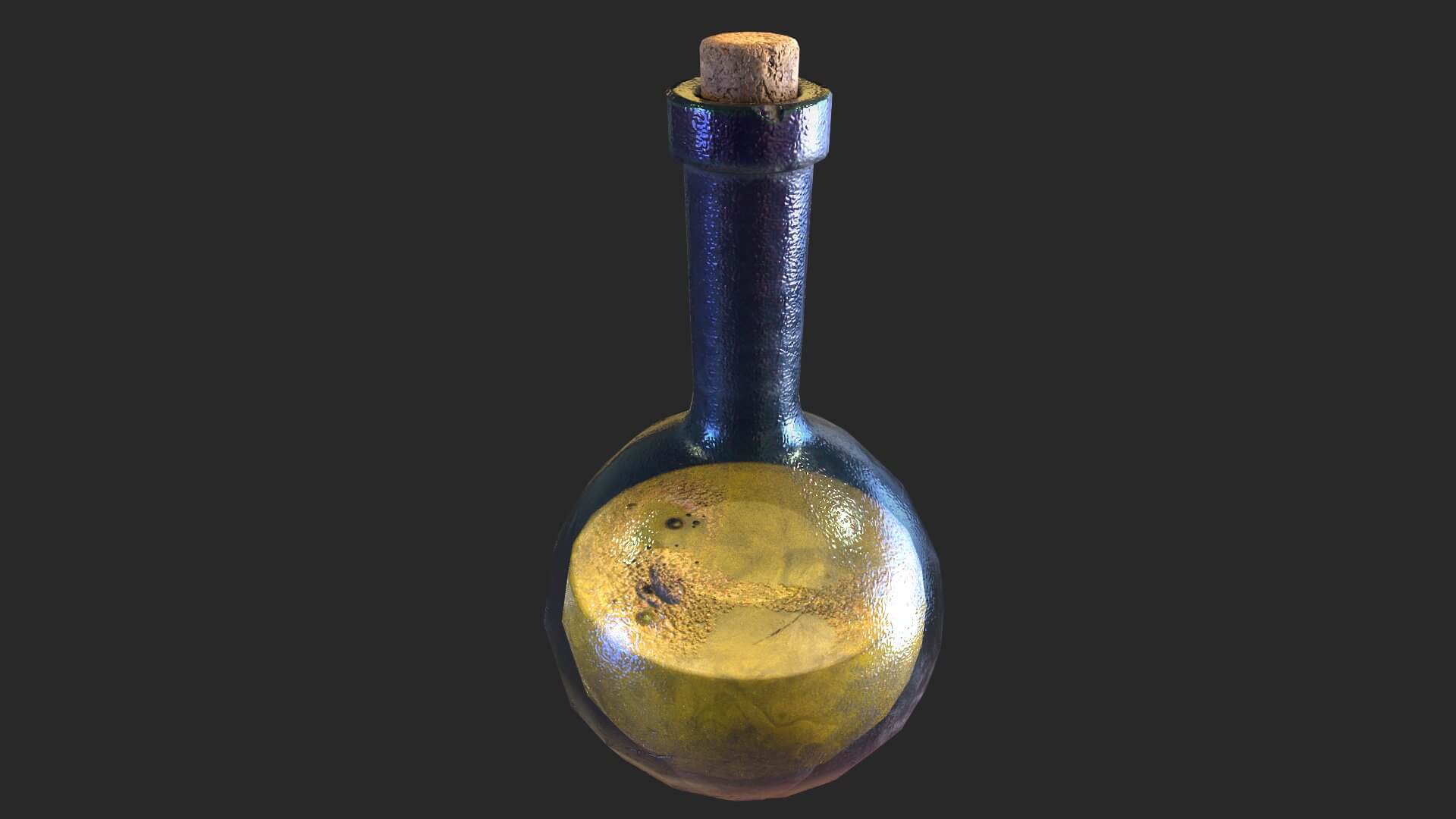 Elixir - 3D Model by Dereza