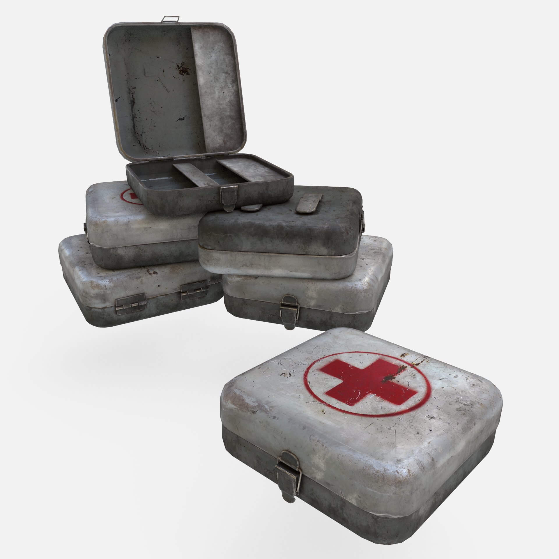 First Aid Kit - 3D Model by Dereza