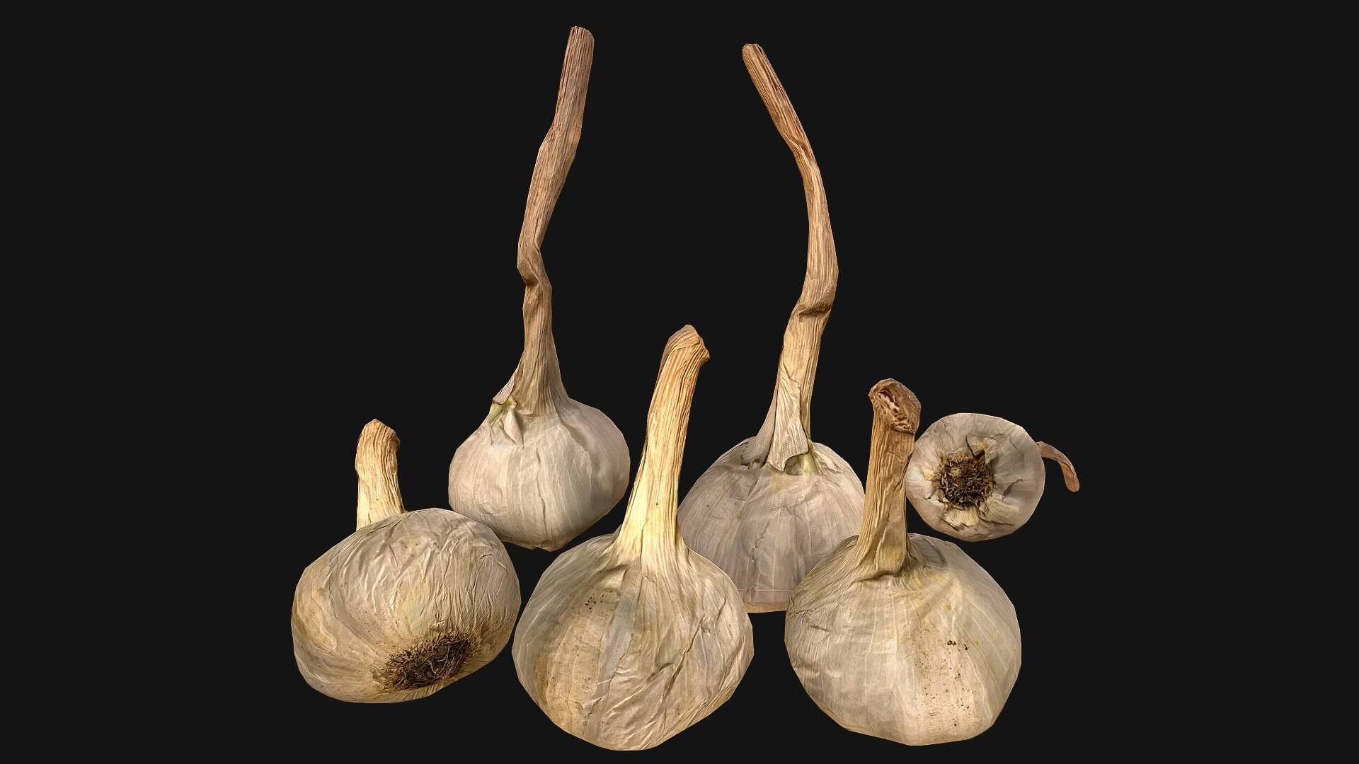 Garlic Box Crate - 3D Model by Dereza