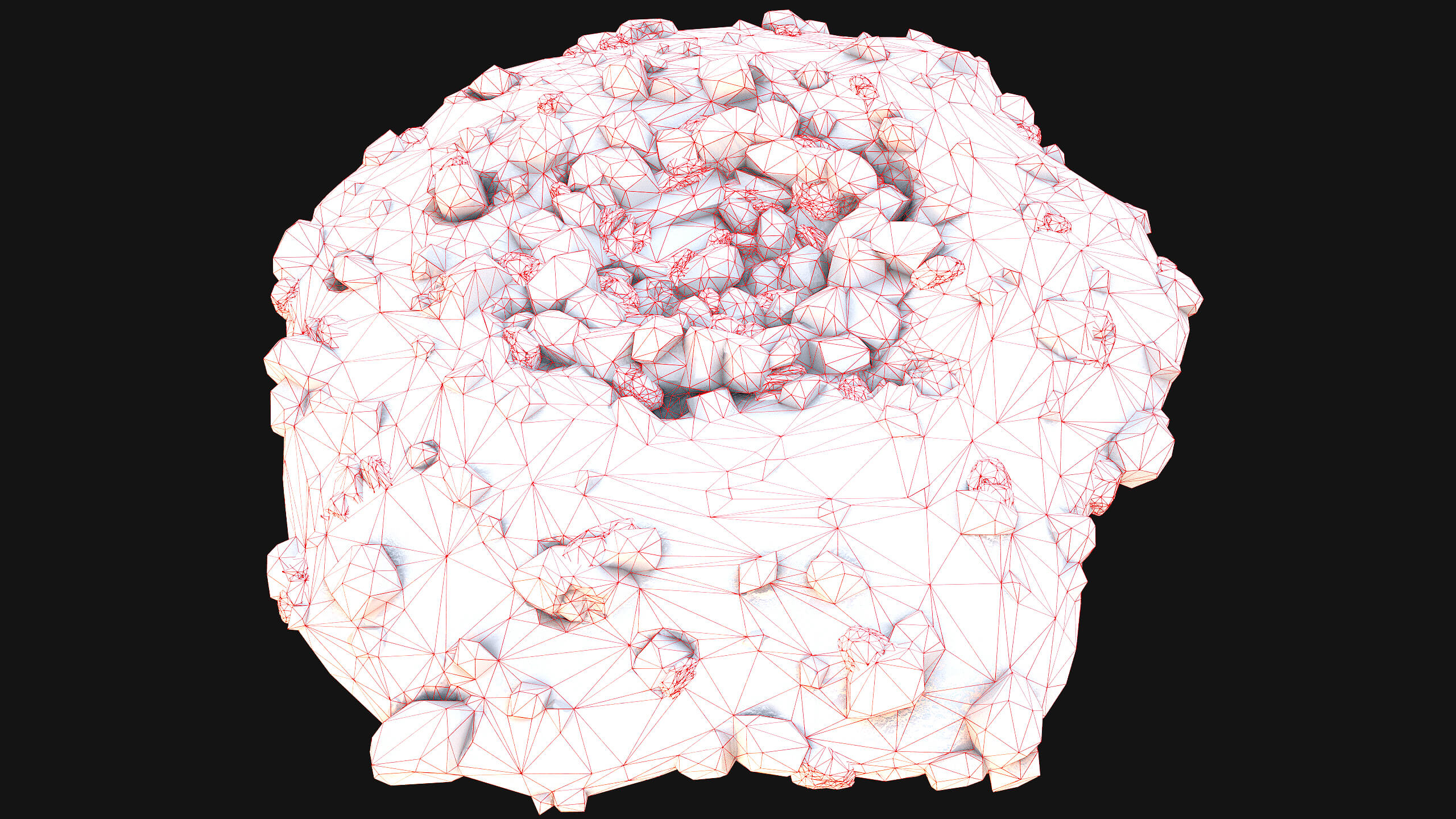 Gemstone Ore Deposits Mine Environment - 3D Model by Dereza