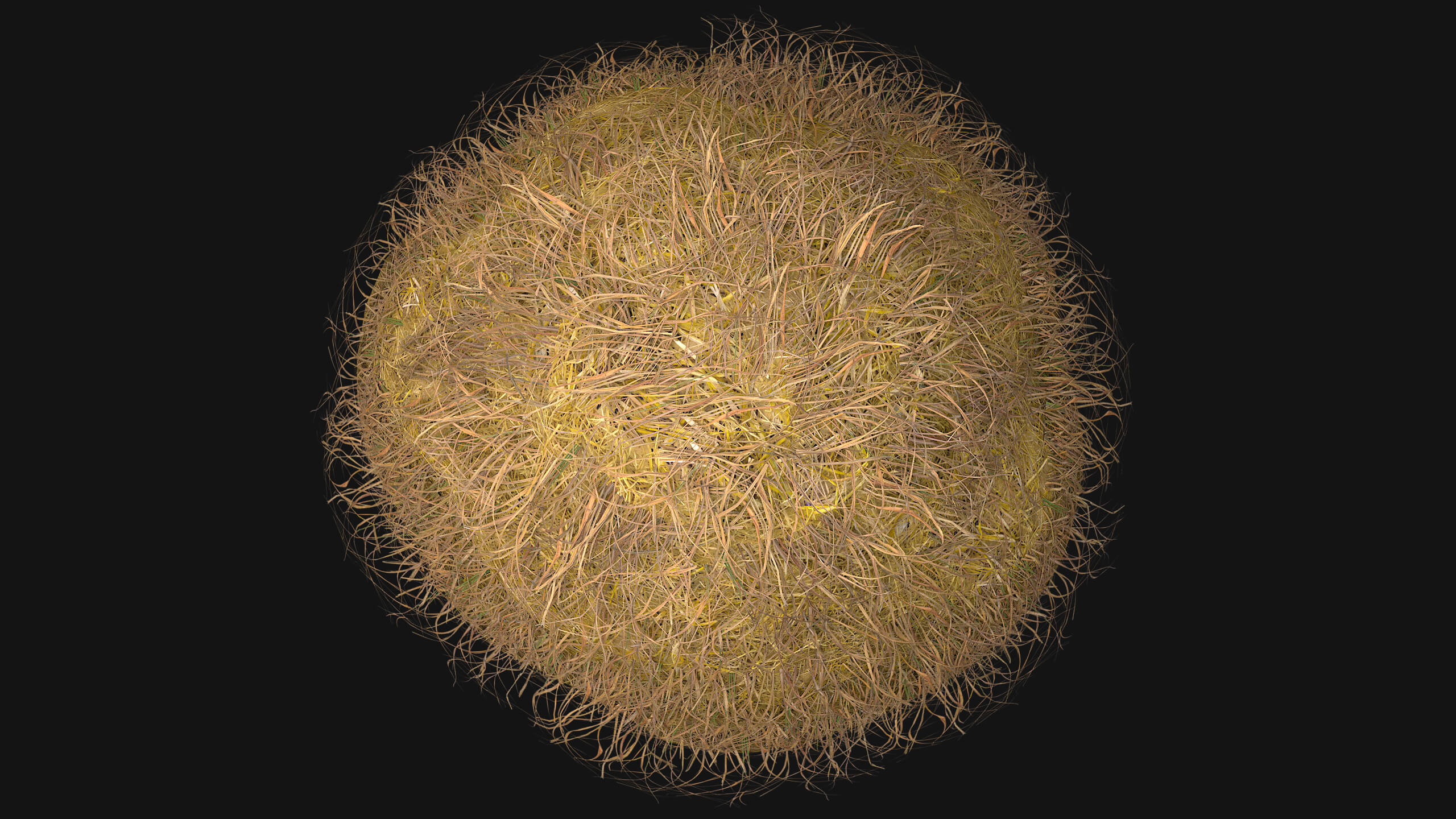 Haystack Stack of Hay Straw Pile - 3D Model by Dereza
