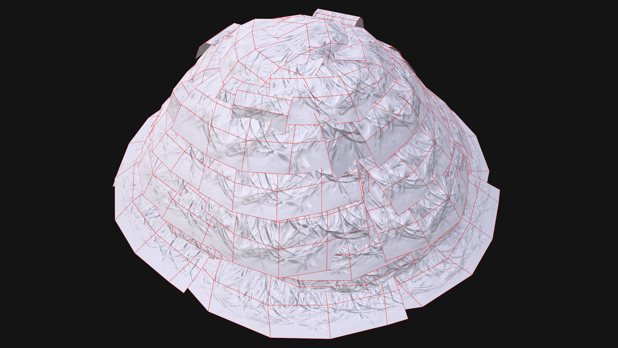 Haystack Stack of Hay Straw Pile - 3D Model by Dereza