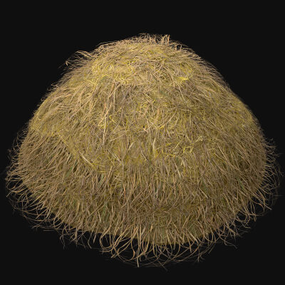 Haystack Stack of Hay Straw Pile - 3D Model by Dereza