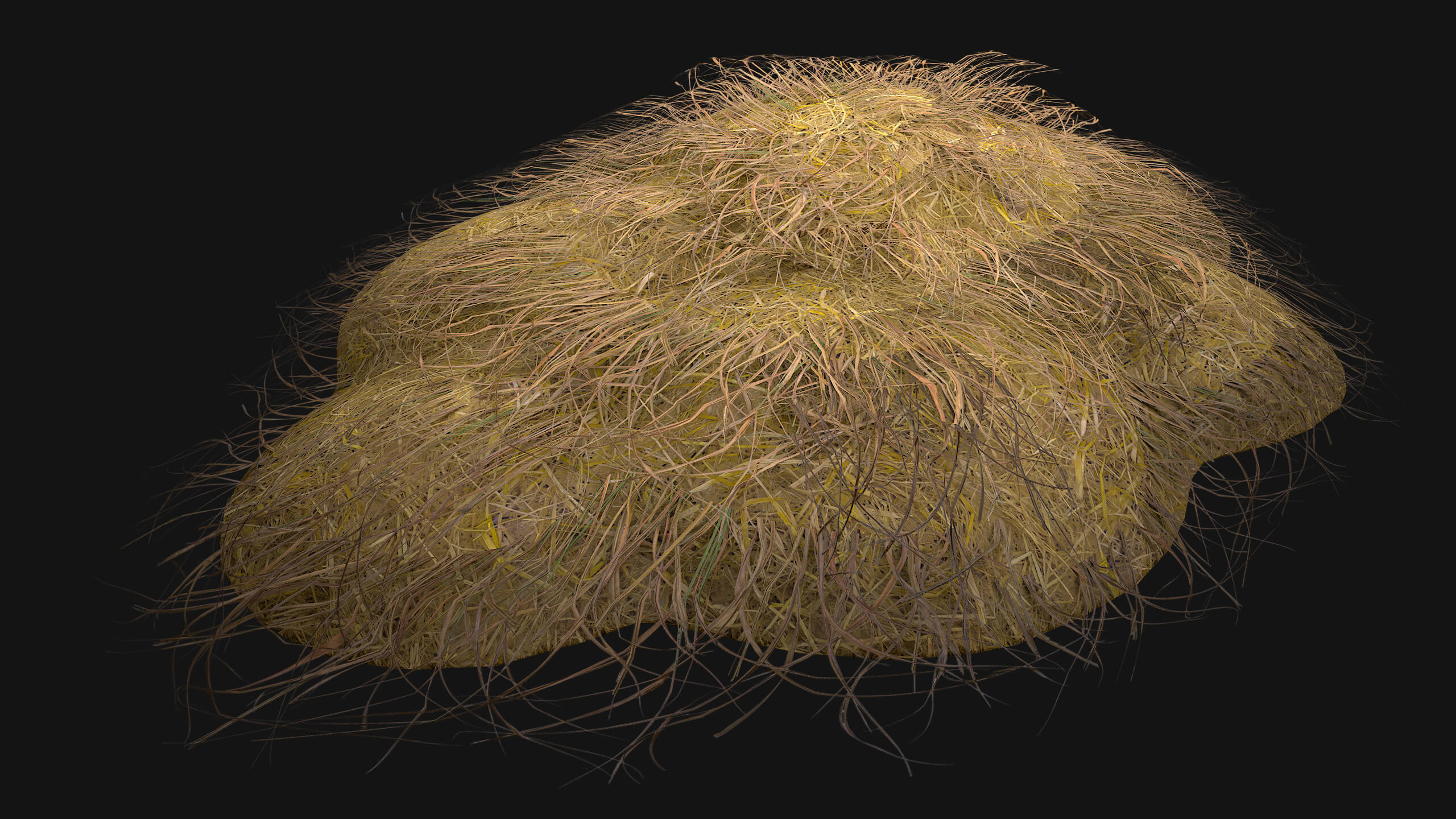Hay Haystack Bale Farm Pack - 3D Model by Dereza