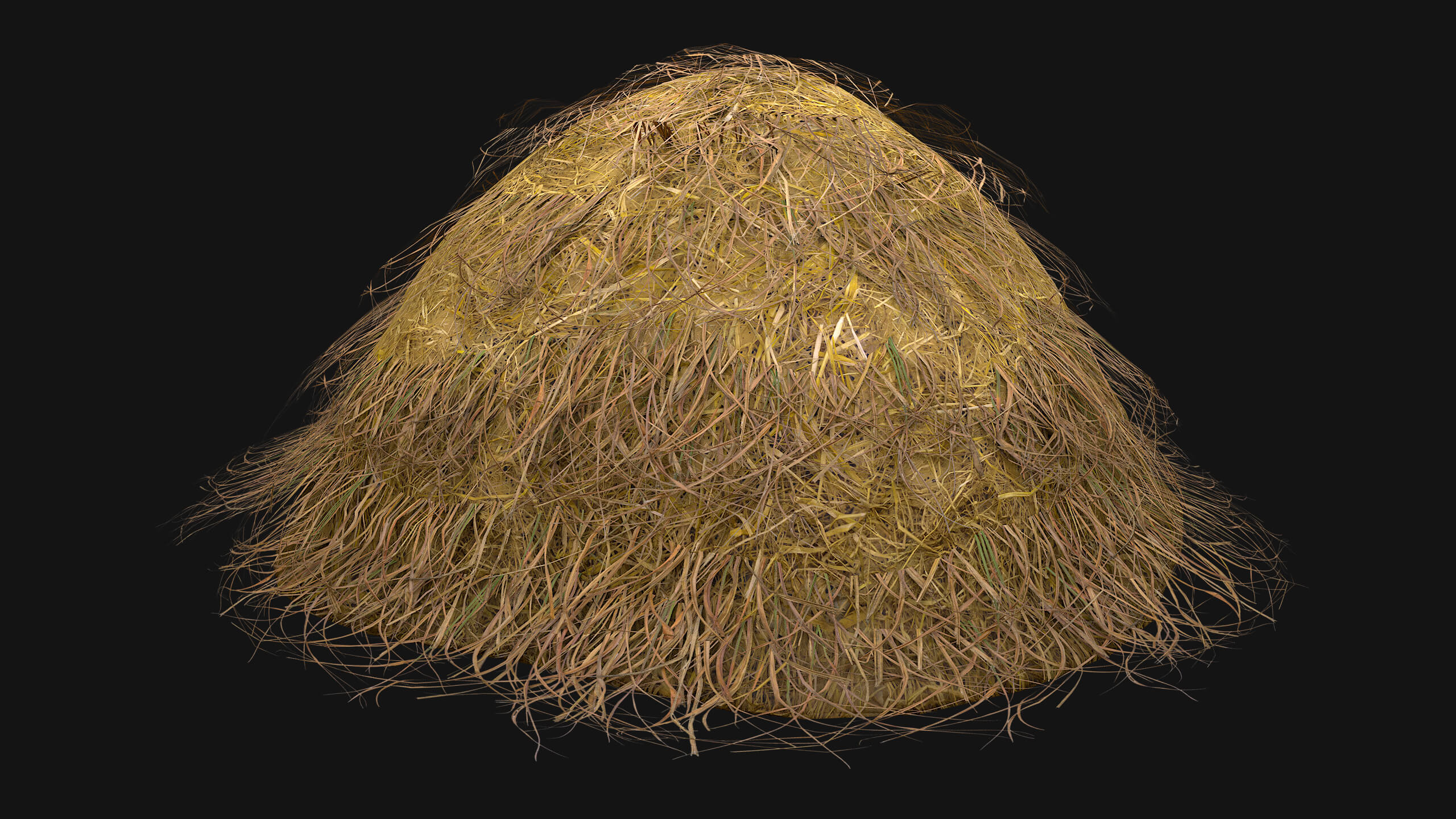 Hay Haystack Bale Farm Pack - 3D Model by Dereza